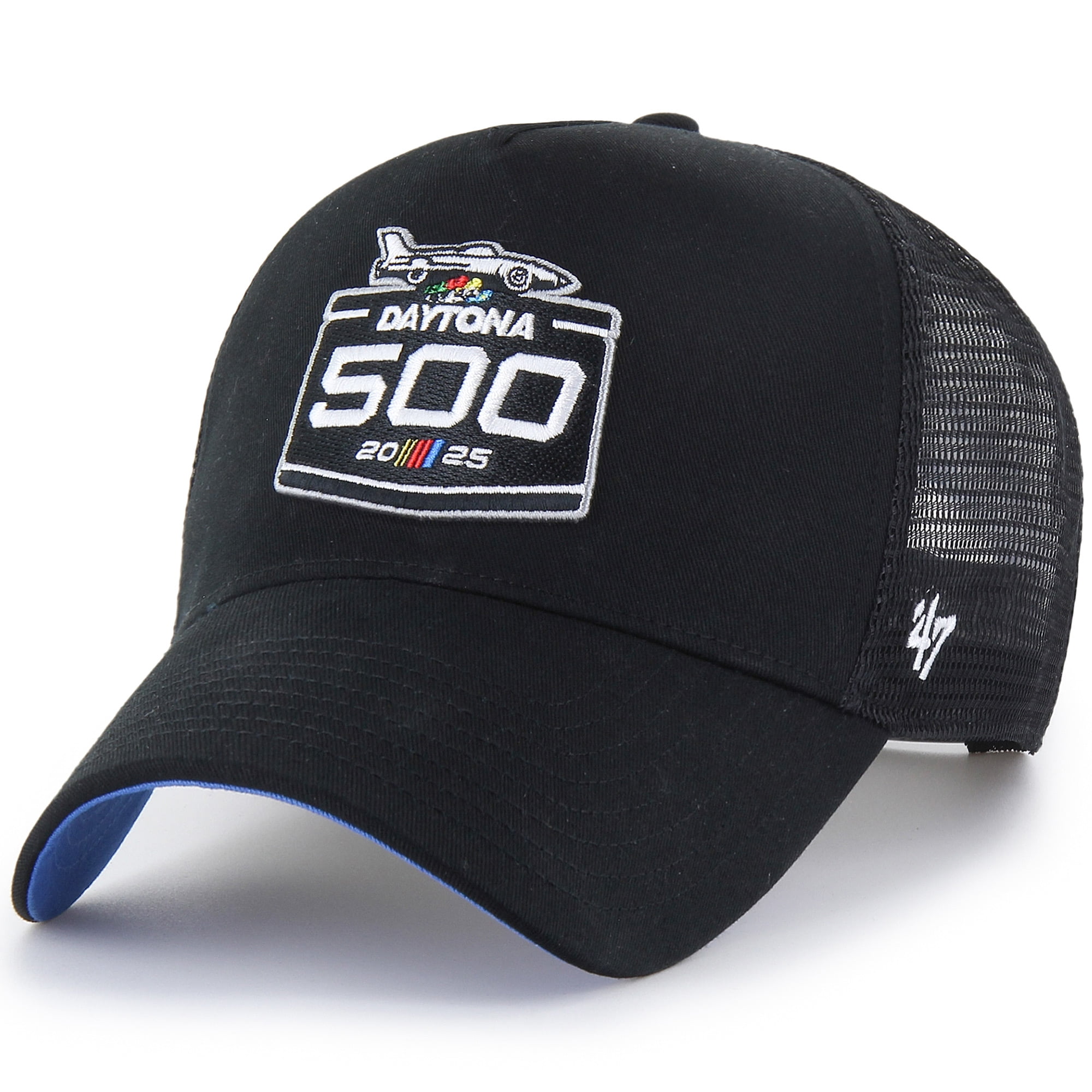 Men's '47 Black 2025 Daytona 500 Ballpark Trucker Adjustable Hat ...