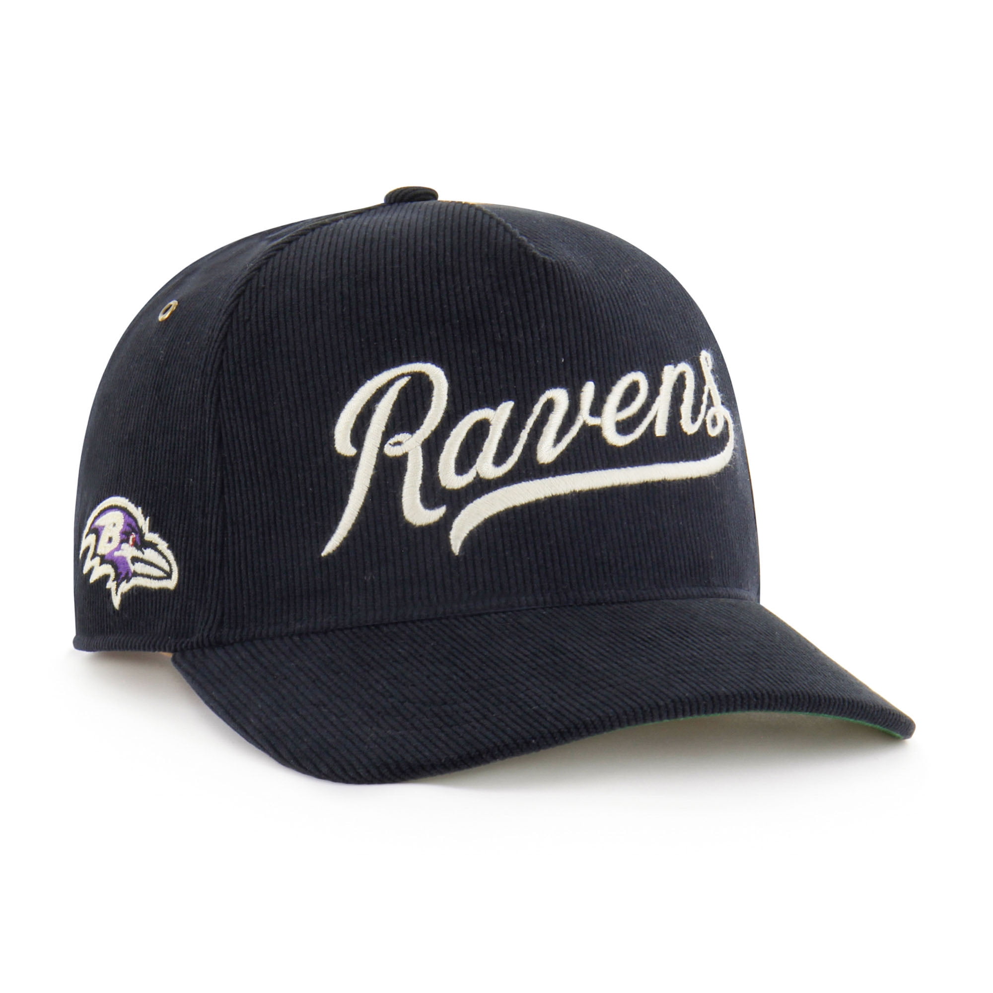 Men's '47 Black Baltimore Ravens Golden Age Corduroy Hitch Adjustable ...