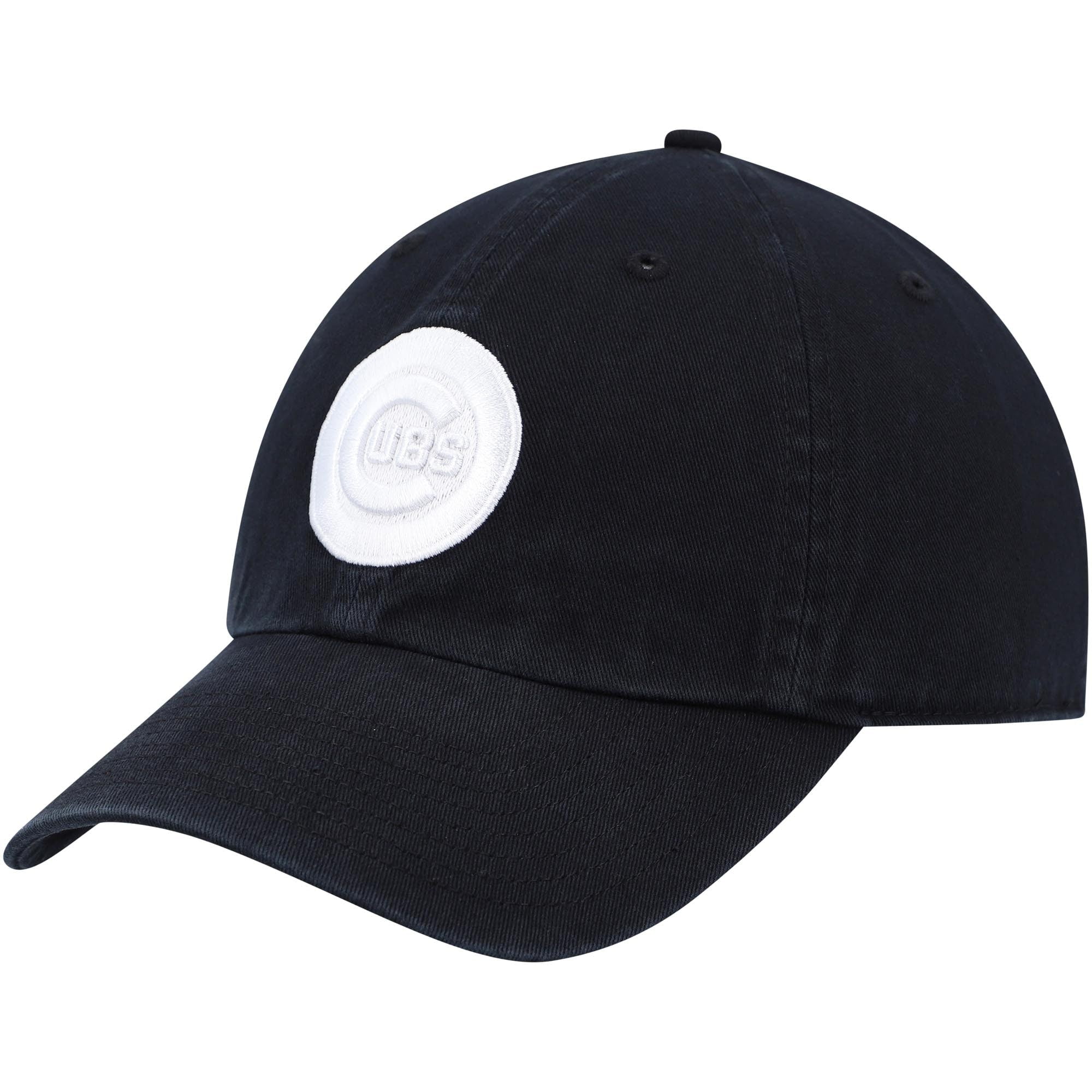 Men's '47 Black Chicago Cubs Challenger Adjustable Hat - Walmart.com