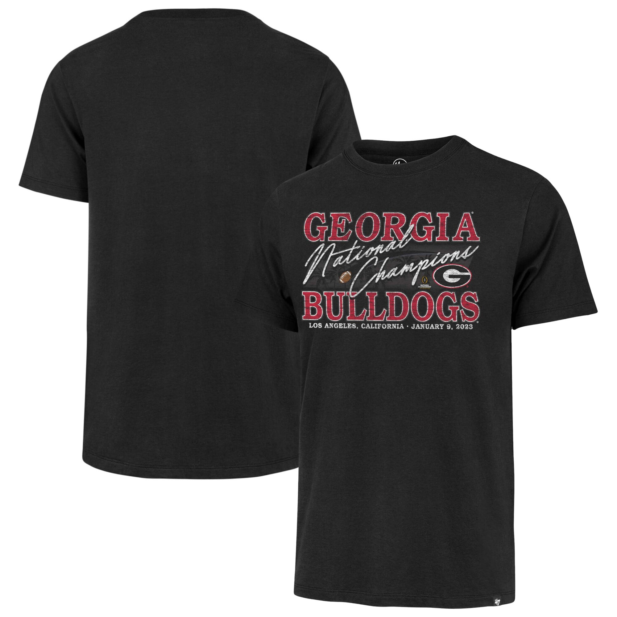 Men's '47 Black Georgia Bulldogs College Football Playoff 2022 National ...