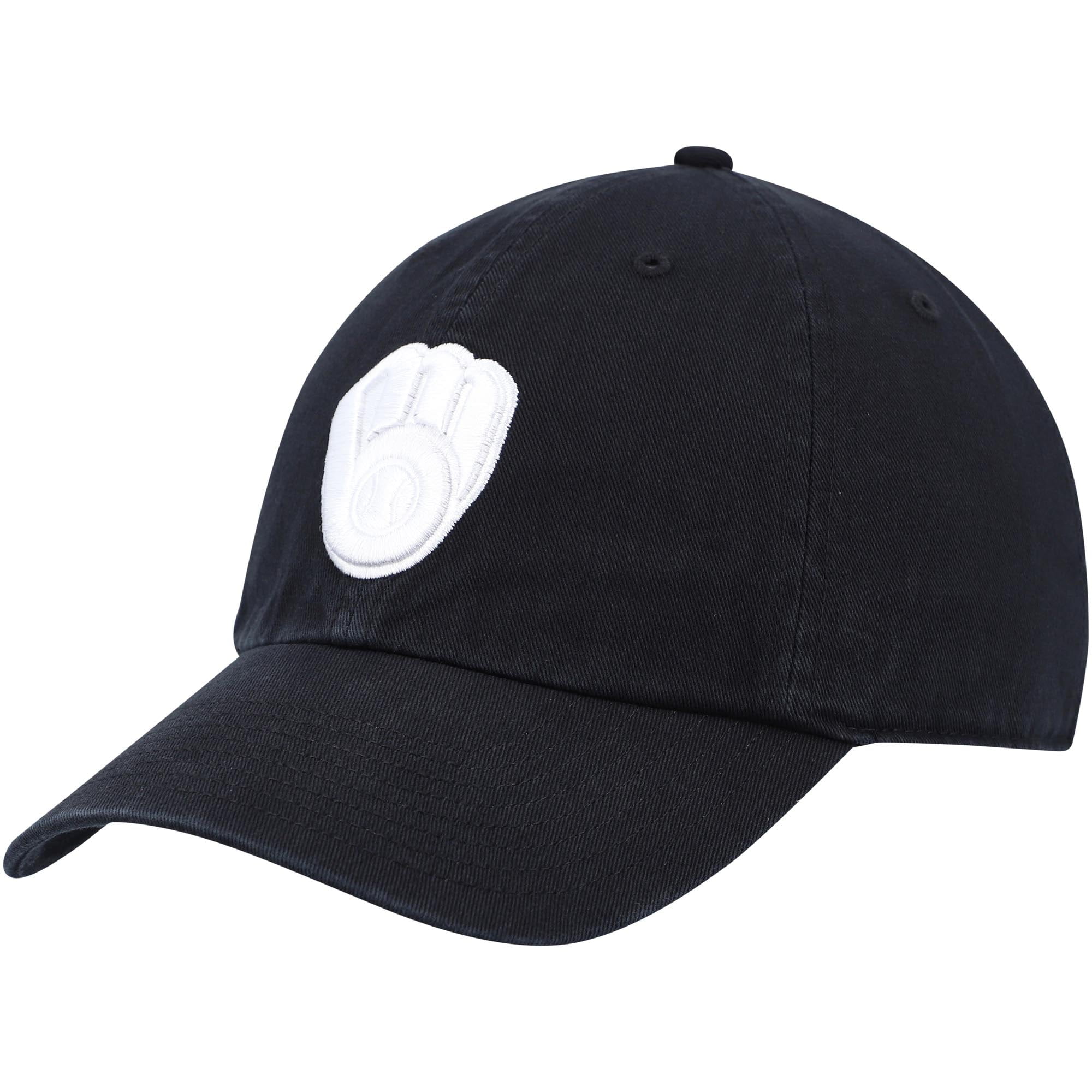 Men's '47 Black Milwaukee Brewers Challenger Adjustable Hat - Walmart.com