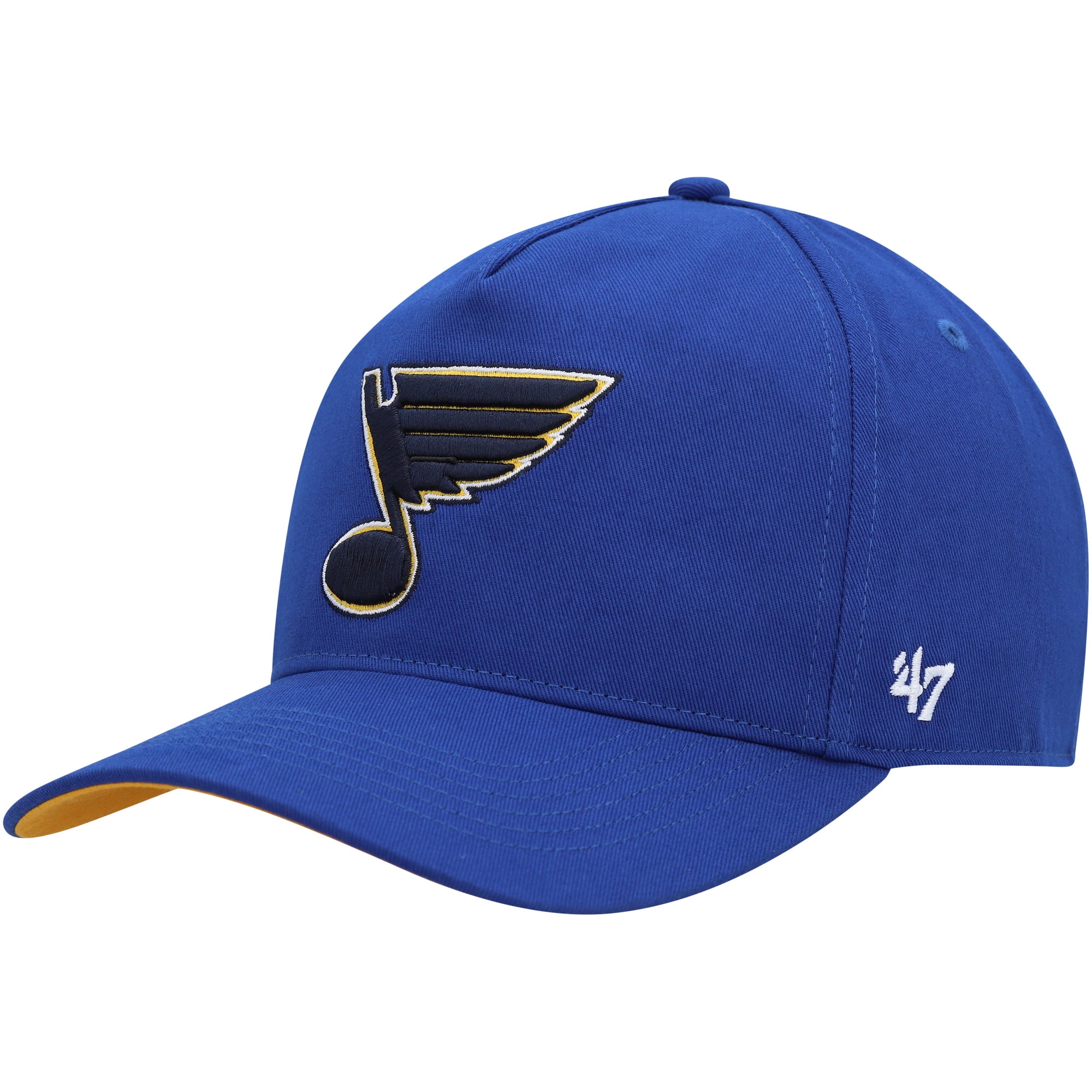 Men's '47 Blue St. Louis Blues Primary Hitch Snapback Hat - Walmart.com