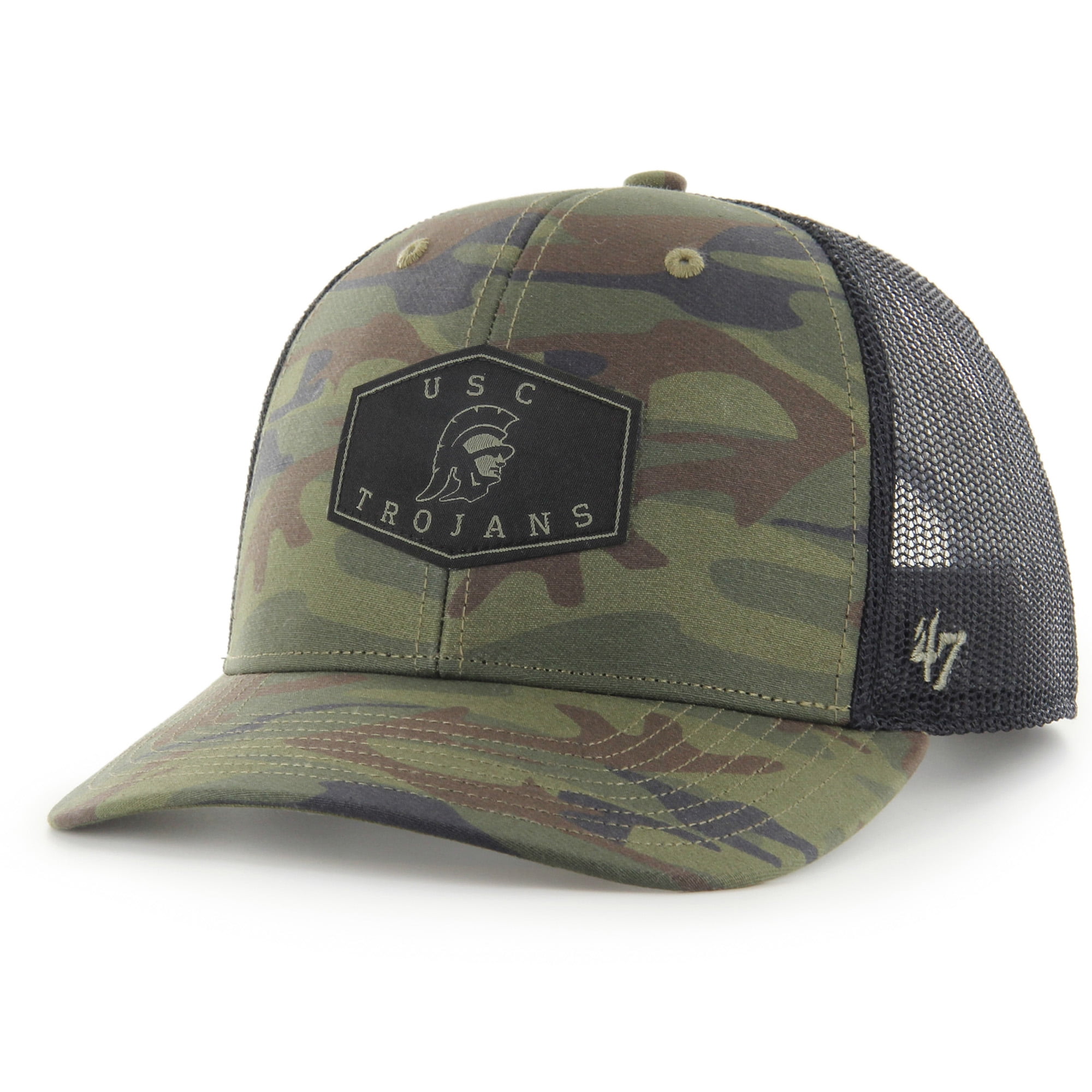 Men's '47 Camo/Black USC Trojans OHT Military Appreciation Cargo Convoy ...