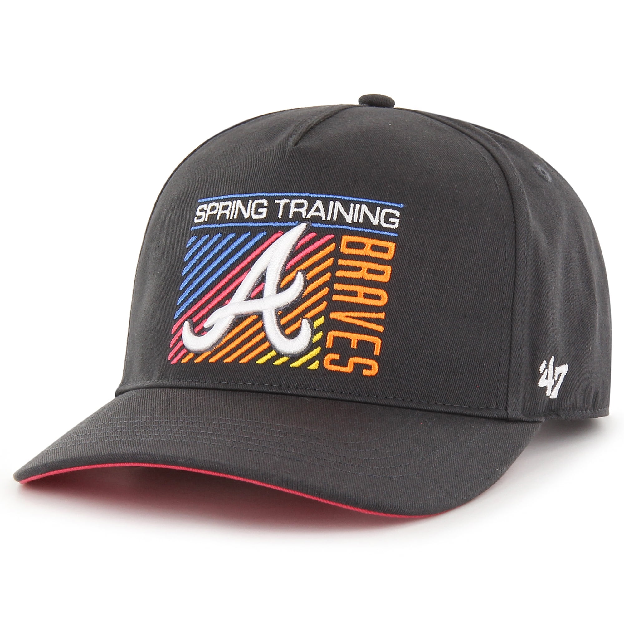 Men's '47 Charcoal Atlanta Braves 2023 Spring Training Reflex Hitch ...