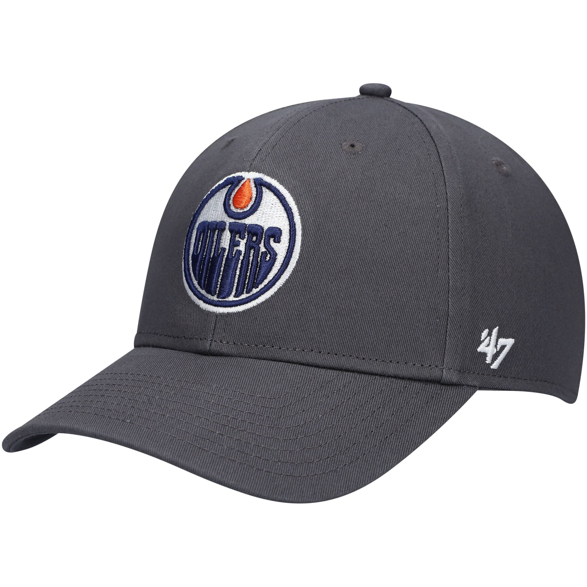 Men's '47 Charcoal Edmonton Oilers Legend MVP Adjustable Hat - Walmart.com