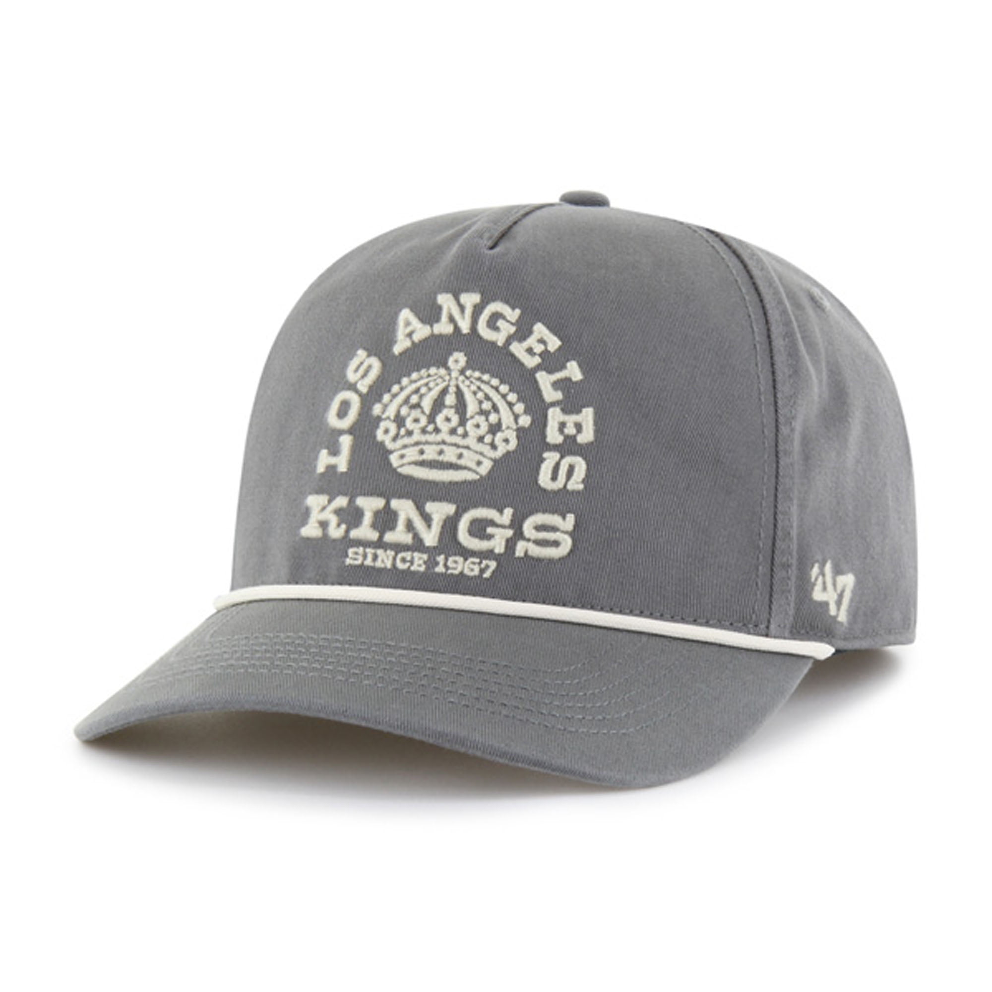 Men's '47 Charcoal Los Angeles Kings Canyon Ranchero Hitch Adjustable ...