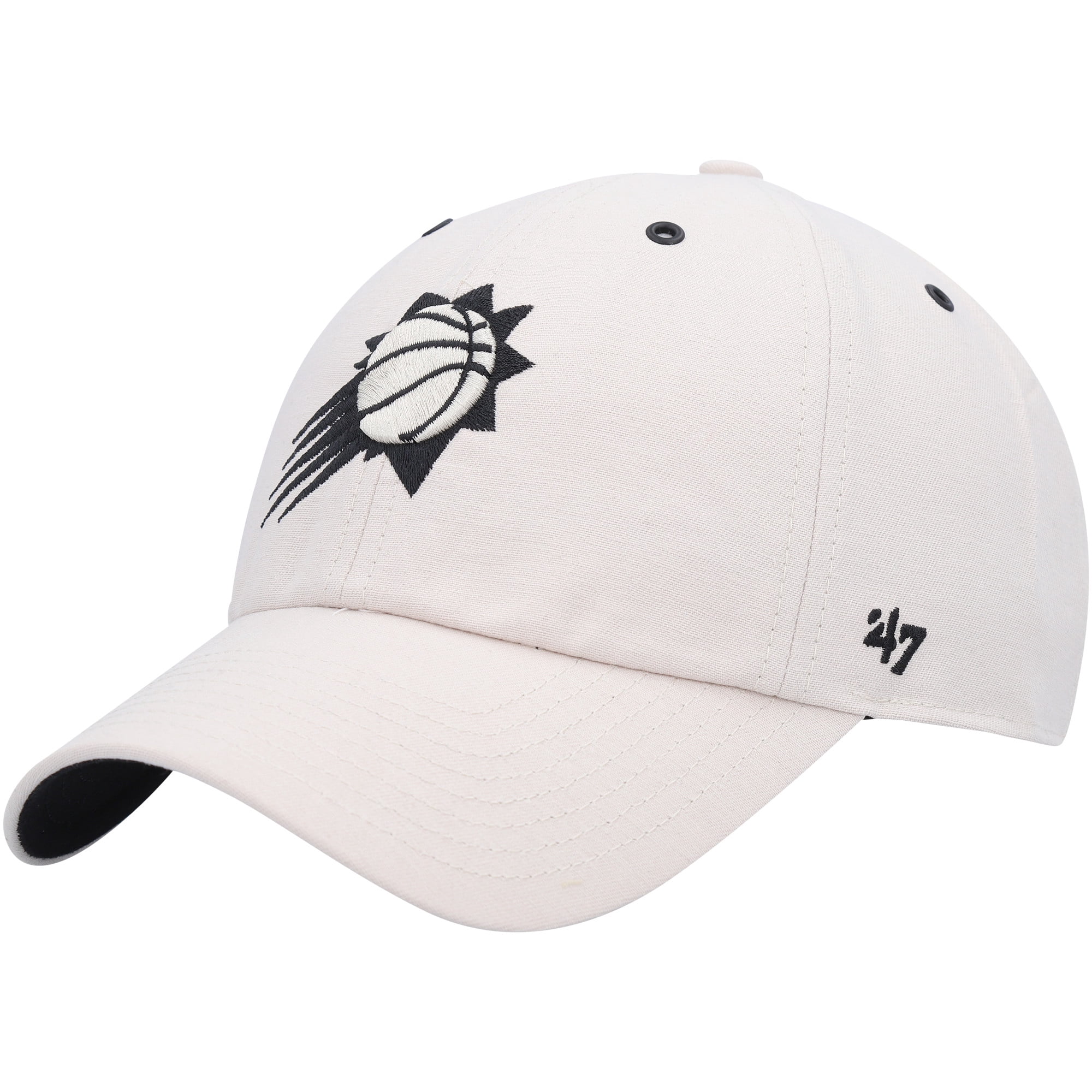 Men's '47 Cream Phoenix Suns Lunar Clean Up Adjustable Hat - Walmart.com