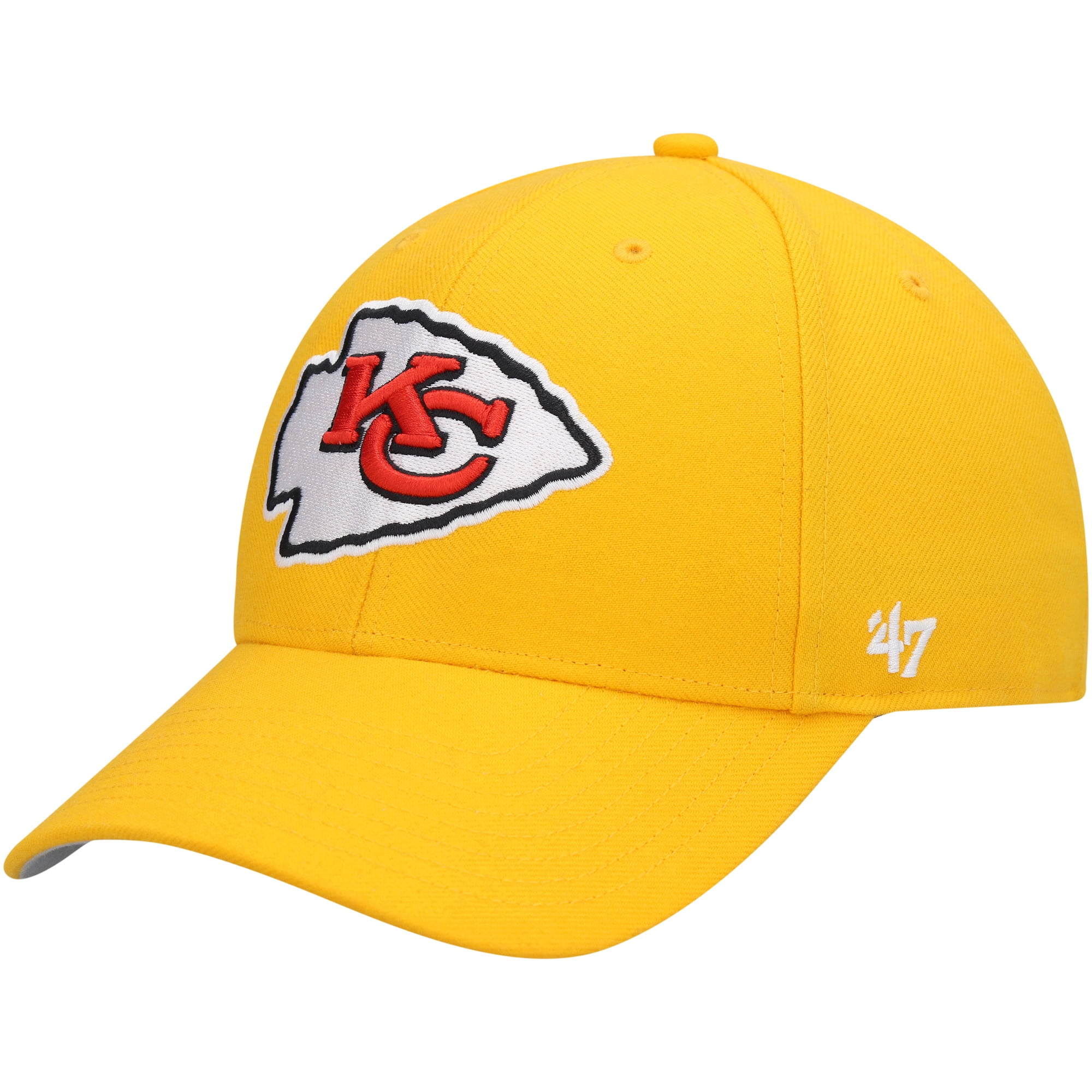 Men's '47 Gold Kansas City Chiefs MVP Adjustable Hat - Walmart.com
