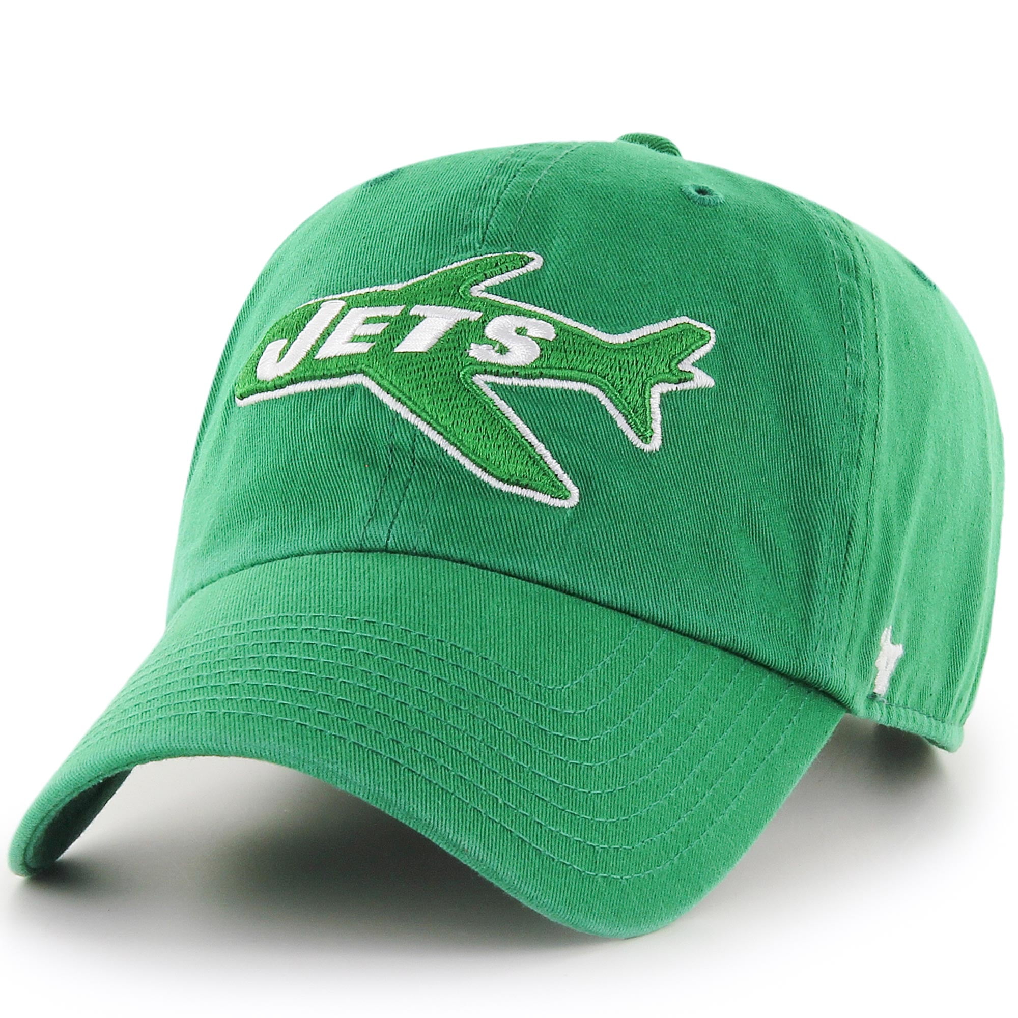 Men's '47 Kelly Green New York Jets Historic Clean Up Legacy Adjustable ...