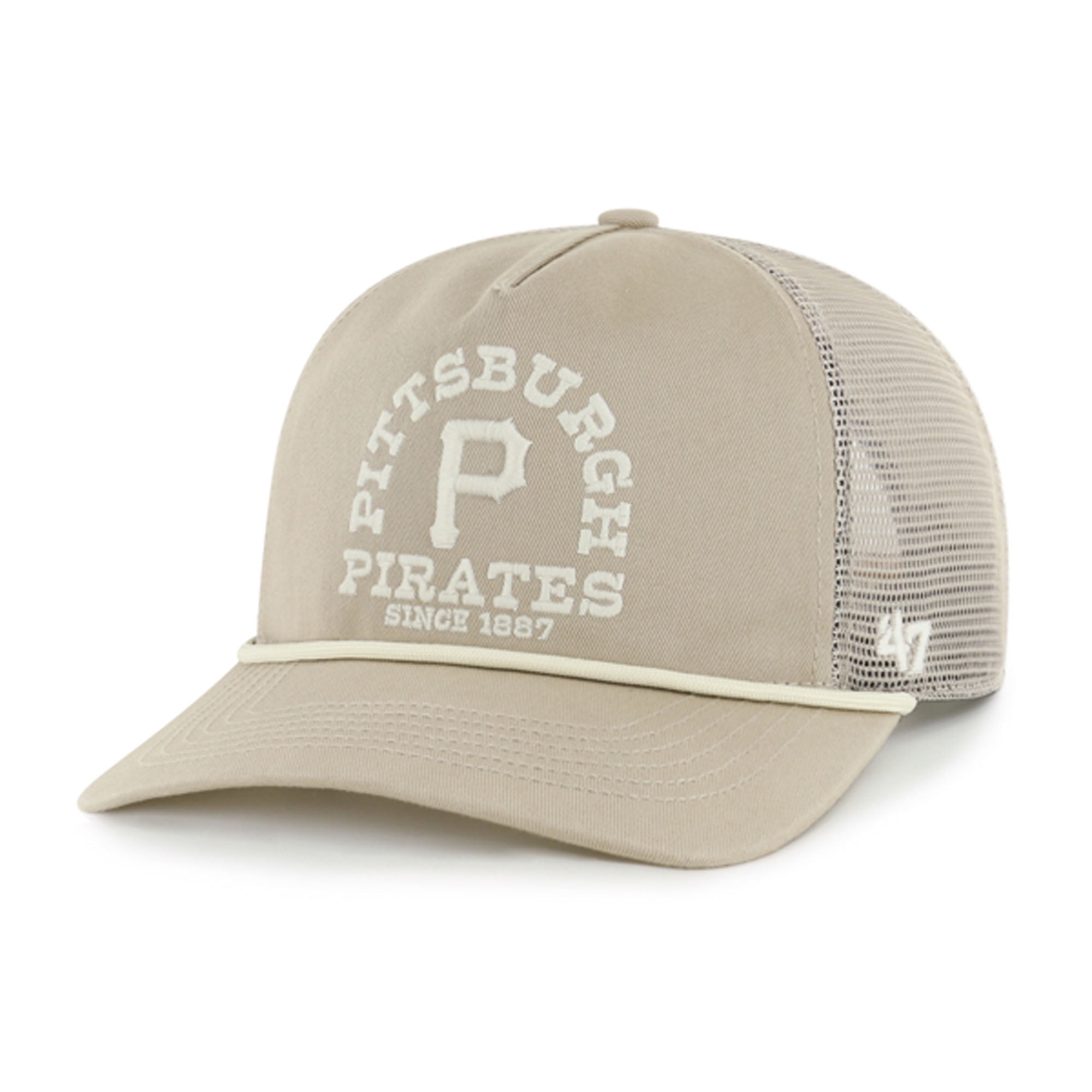 Men's-'47 Khaki Pittsburgh Pirates Ranchero Adjustable Hitch Hat ...