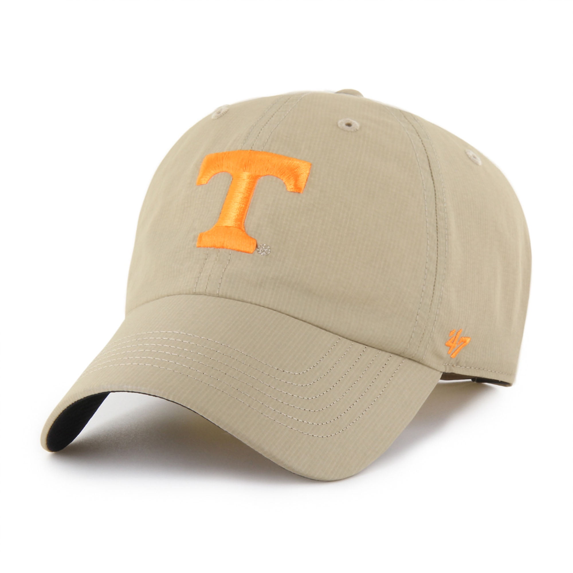 Men's '47 Khaki Tennessee Volunteers Clean Up brrr- Adjustable Hat ...
