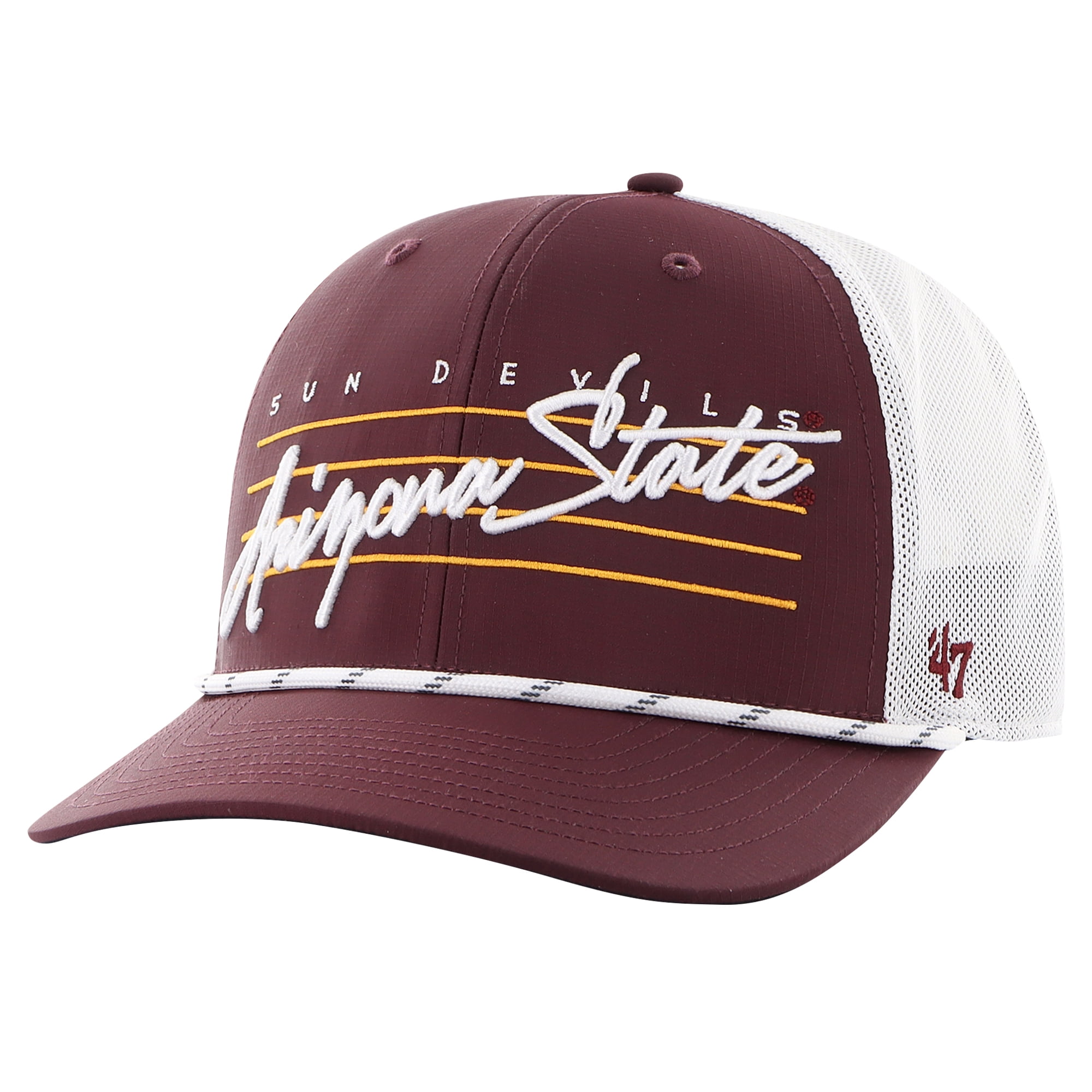 Men's '47 Maroon Arizona State Sun Devils Downburst Trucker Adjustable ...