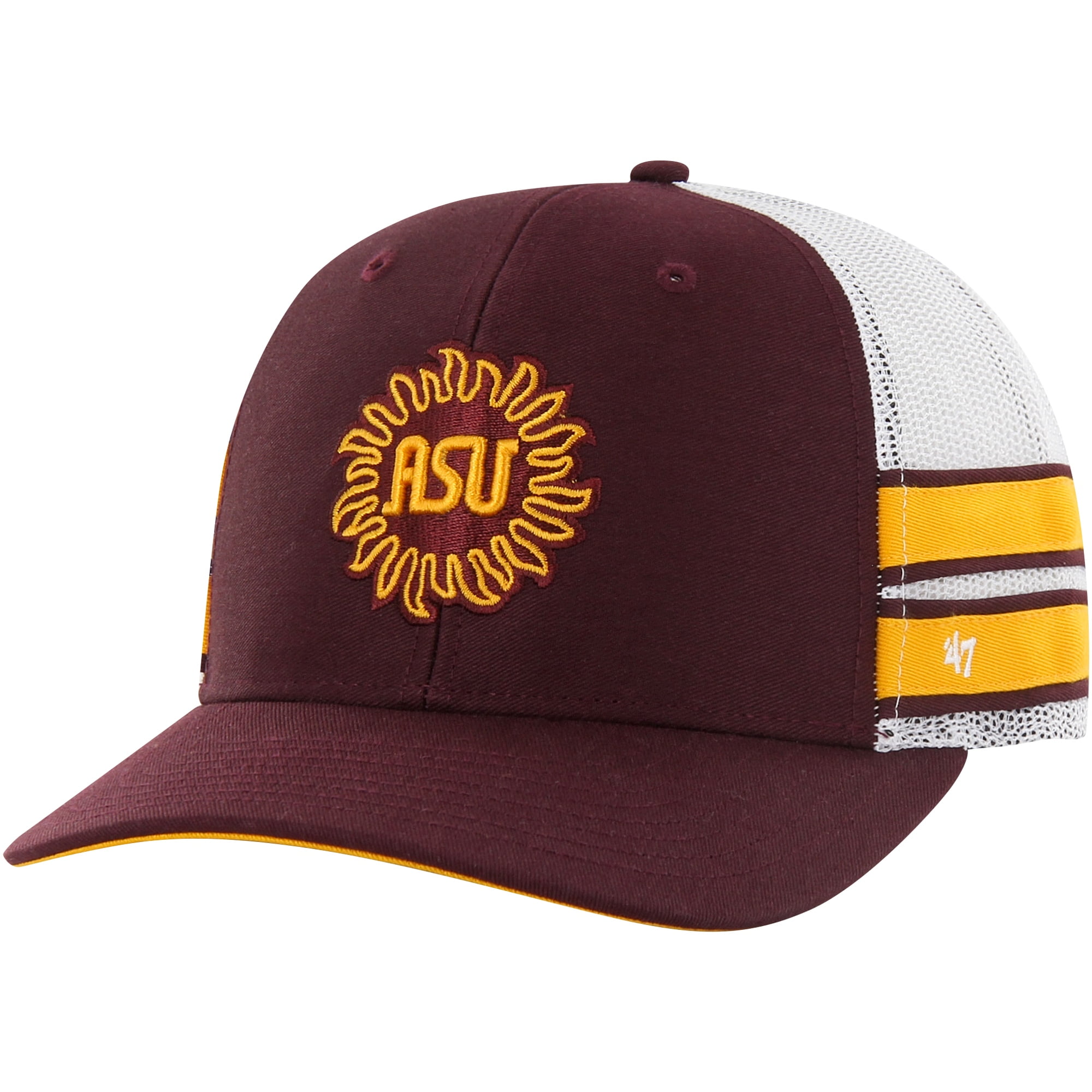 Men's '47 Maroon Arizona State Sun Devils Straight Eight Adjustable ...