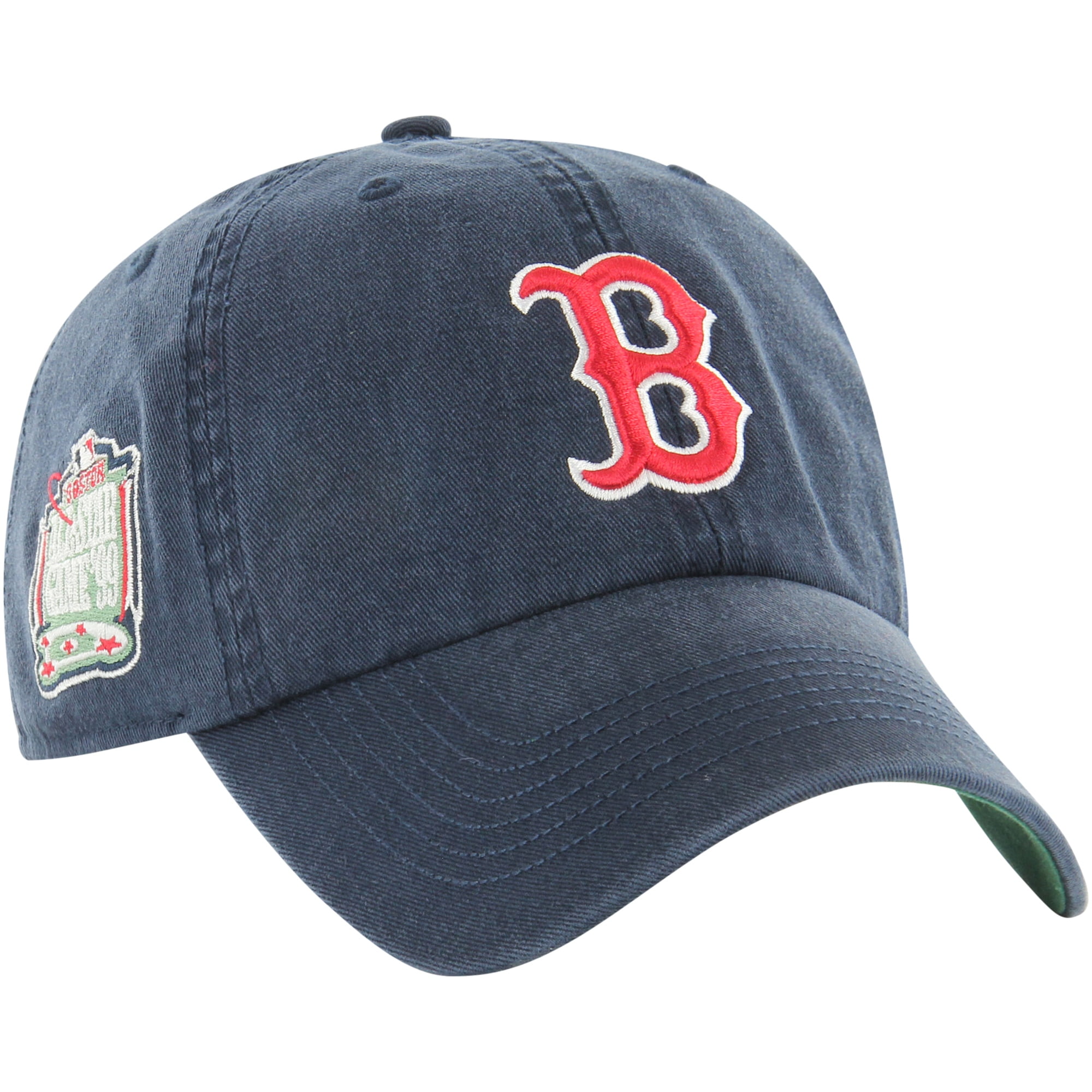 Men's '47 Navy Boston Red Sox Sure Shot Classic Franchise Fitted Hat ...