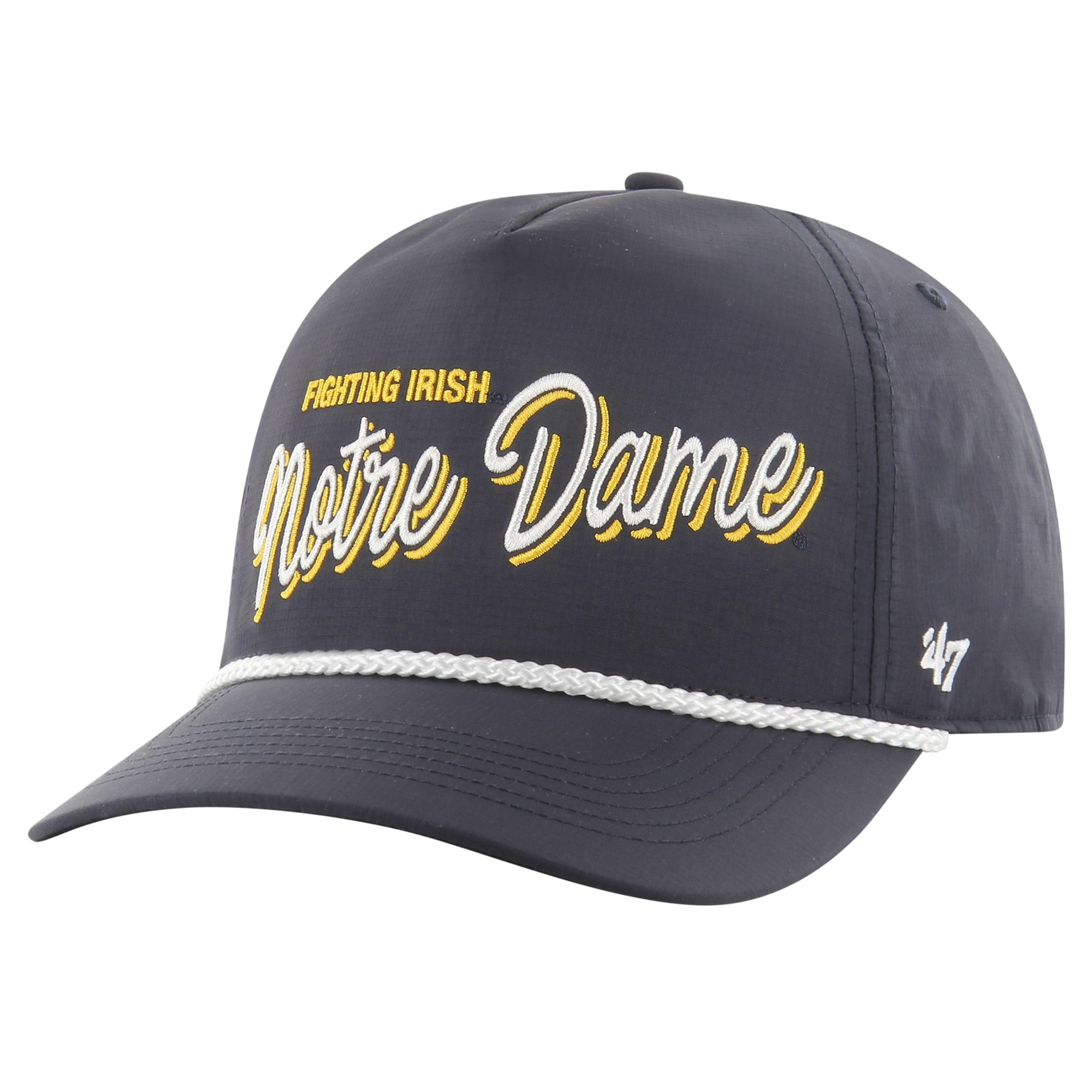 Men's '47 Navy Notre Dame Fighting Irish Fairway Hitch Adjustable Hat - Walmart.com