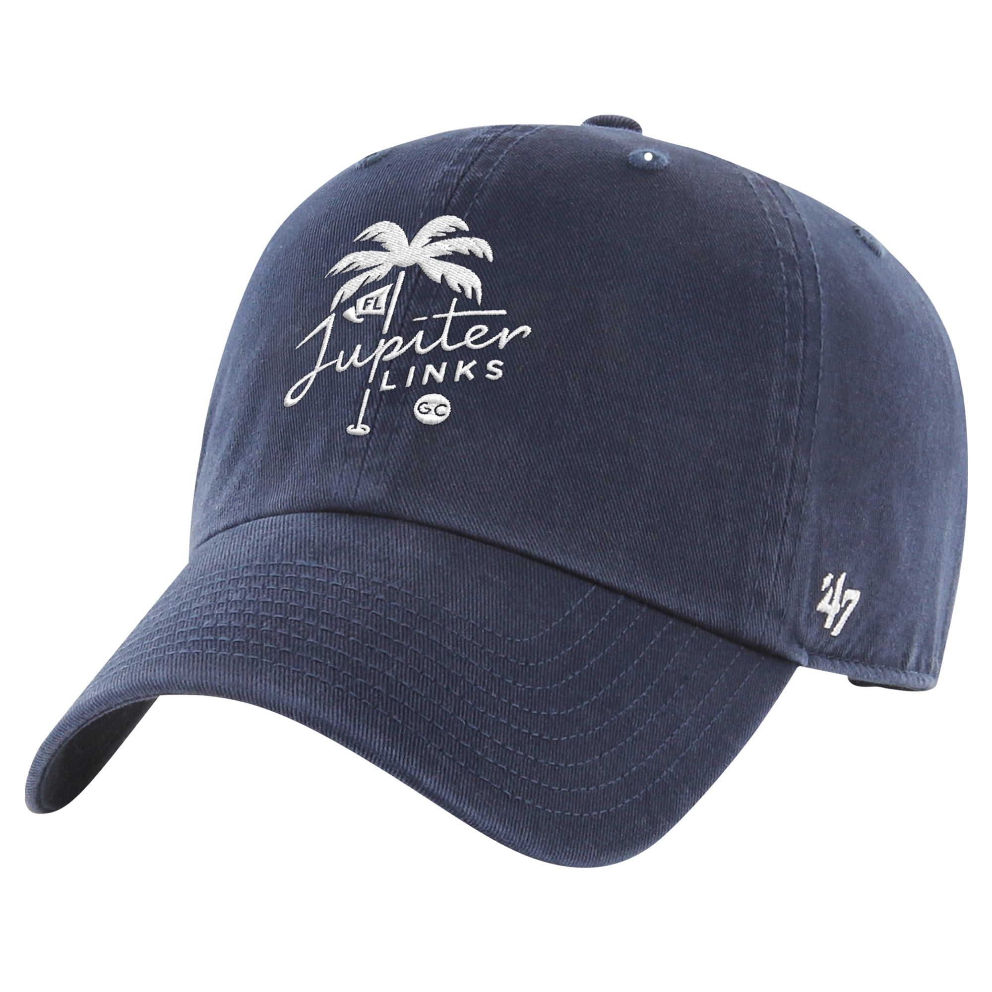Men's '47 Navy TGL Jupiter Links Golf Club Clean Up Adjustable Hat ...