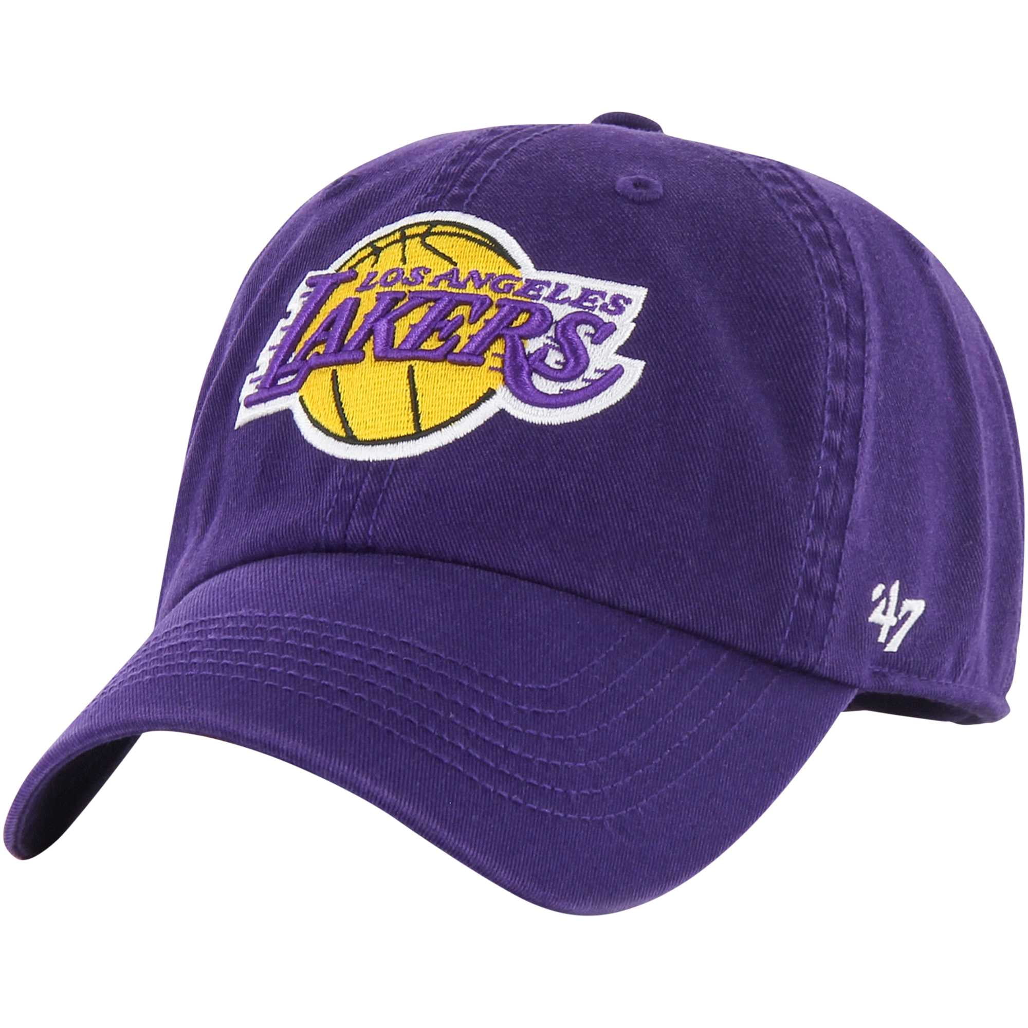 Men's '47 Purple Los Angeles Lakers Classic Franchise Fitted Hat ...