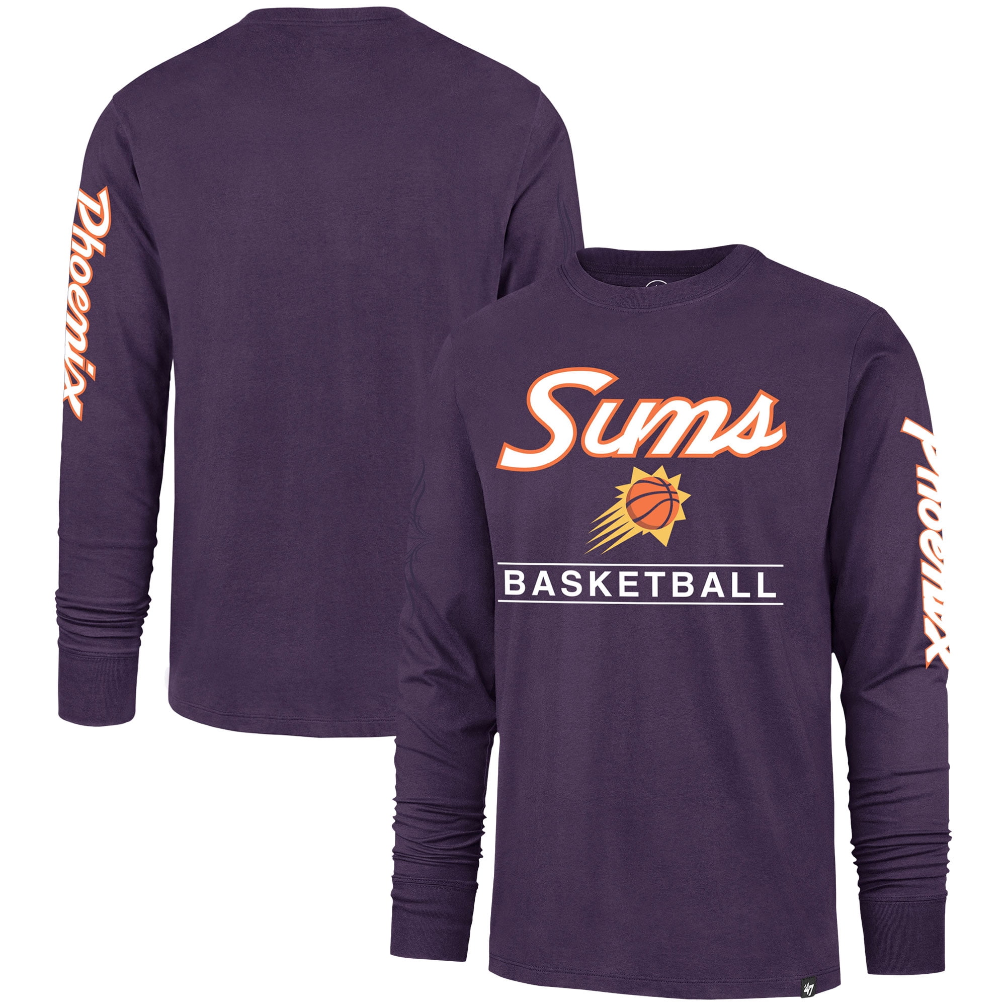 Men's '47 Purple Phoenix Suns 2023/24 City Edition Triplet Franklin ...