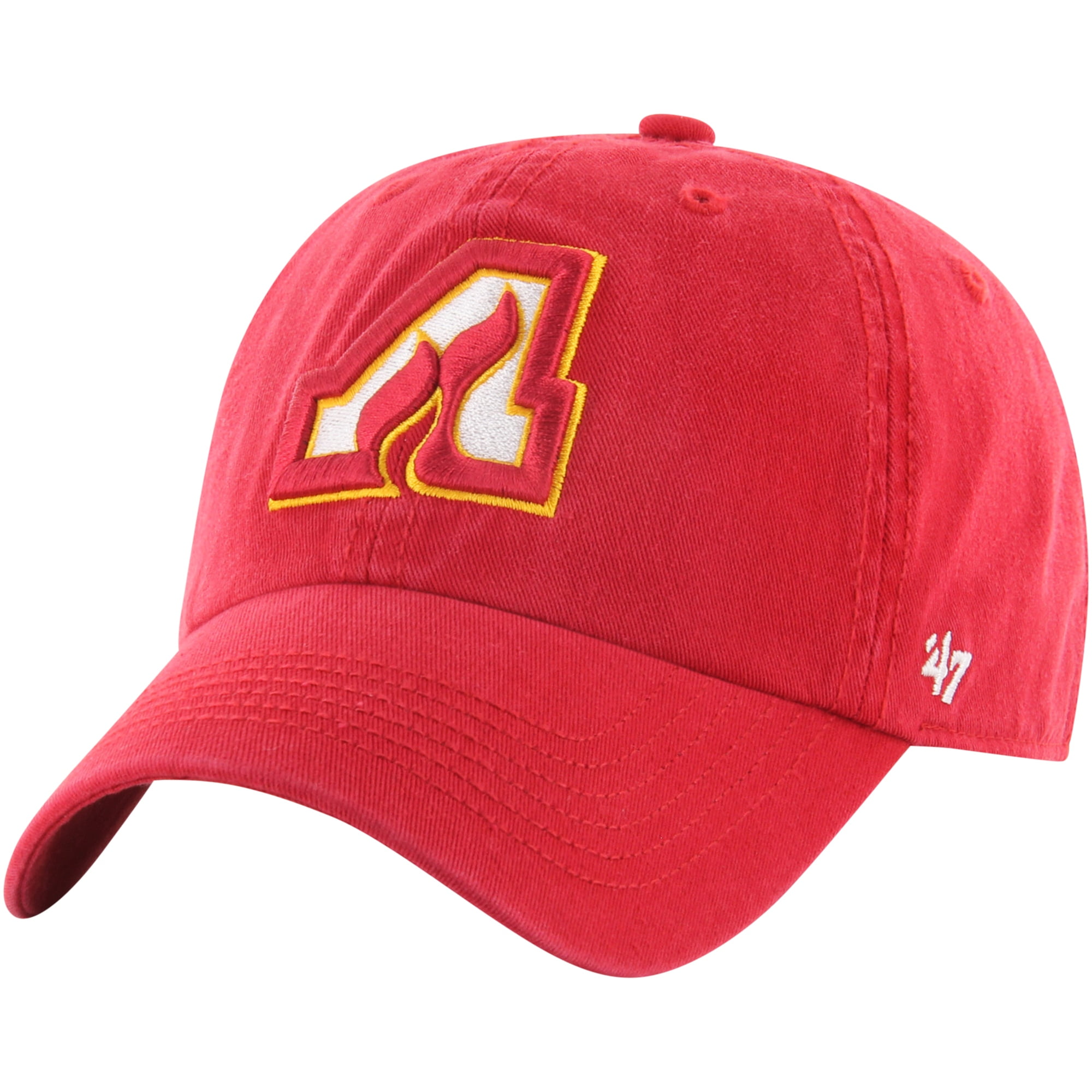 Men's '47 Red Atlanta Flames Vintage Classic Franchise Fitted Hat ...