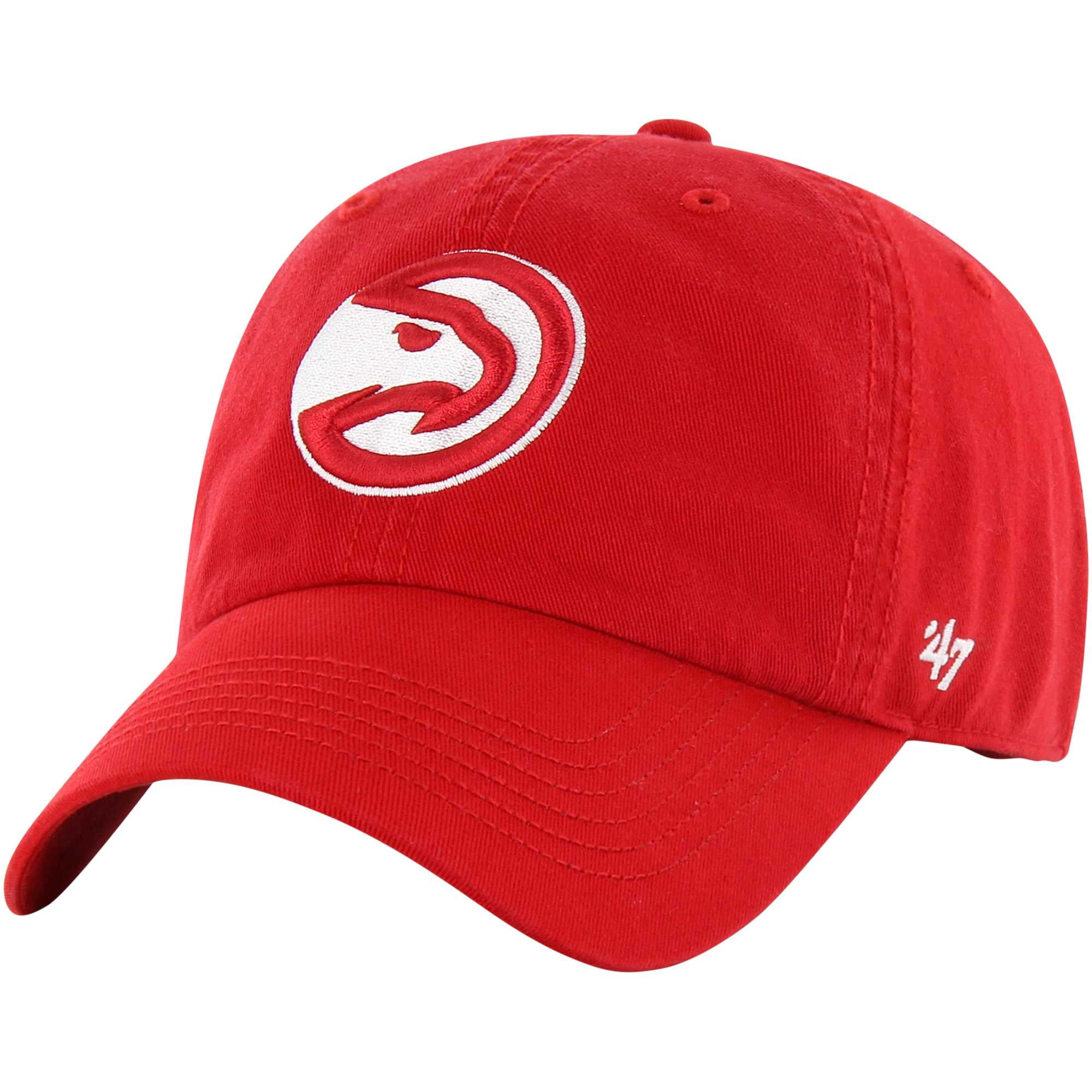 Men's '47 Red Atlanta Hawks Classic Franchise Fitted Hat - Walmart.com