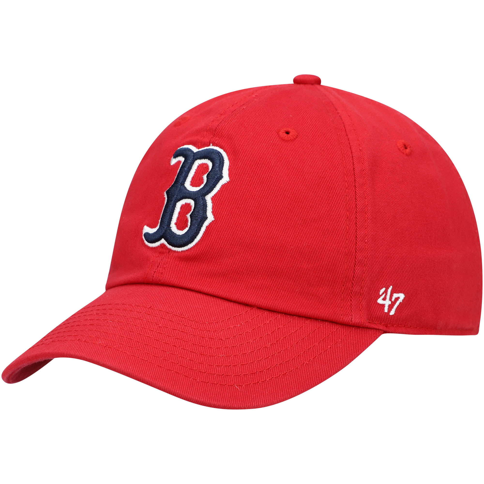 Men's '47 Red Boston Red Sox Clean Up Adjustable Hat - Walmart.com