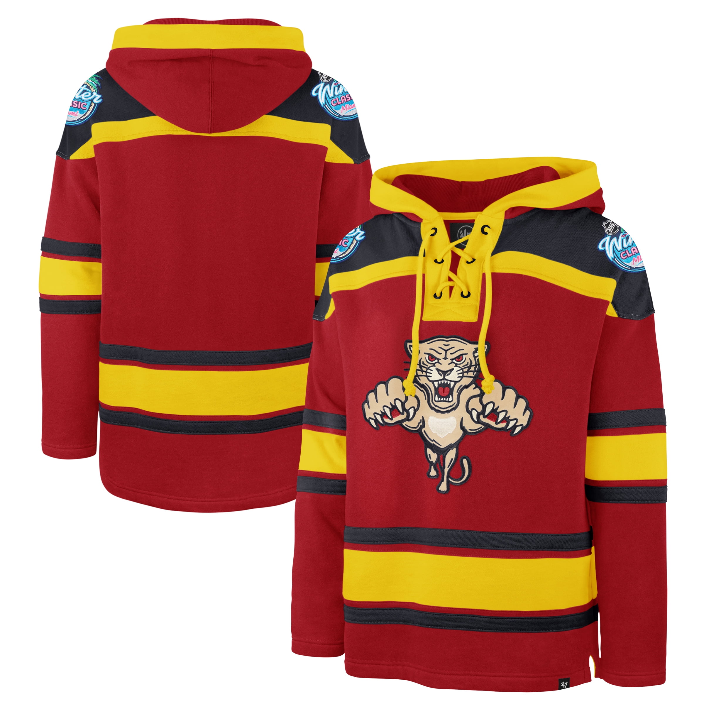 Men's '47 Red Florida Panthers 2026 NHL Winter Classic Superior Lacer ...