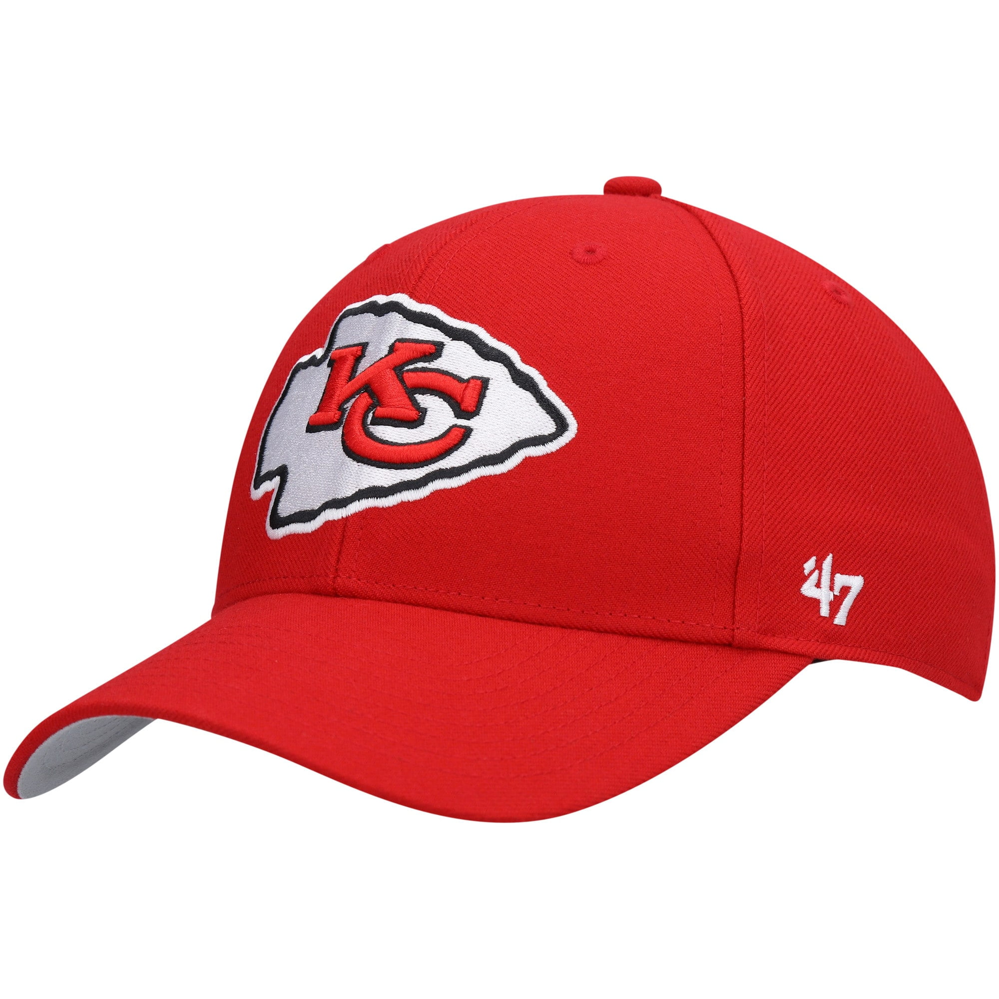 Men's '47 Red Kansas City Chiefs MVP Adjustable Hat - Walmart.com