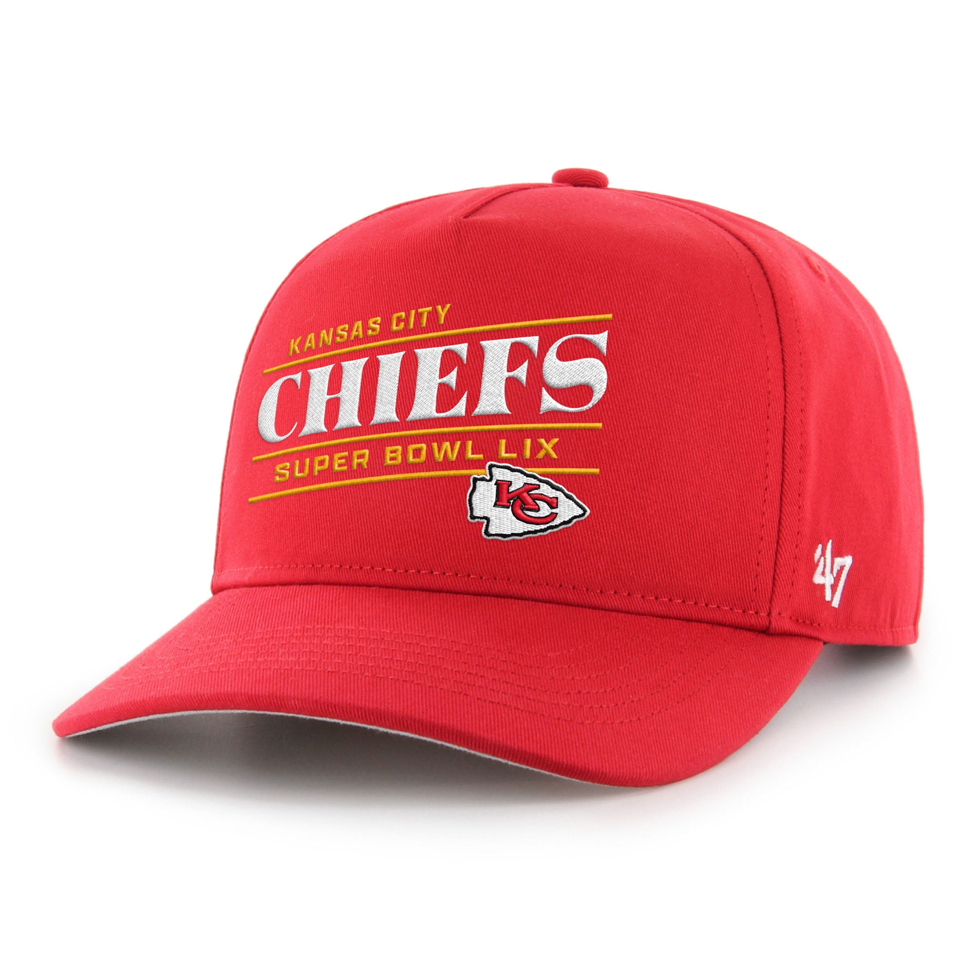 Men's '47 Red Kansas City Chiefs Super Bowl LIX Hitch Adjustable Hat ...