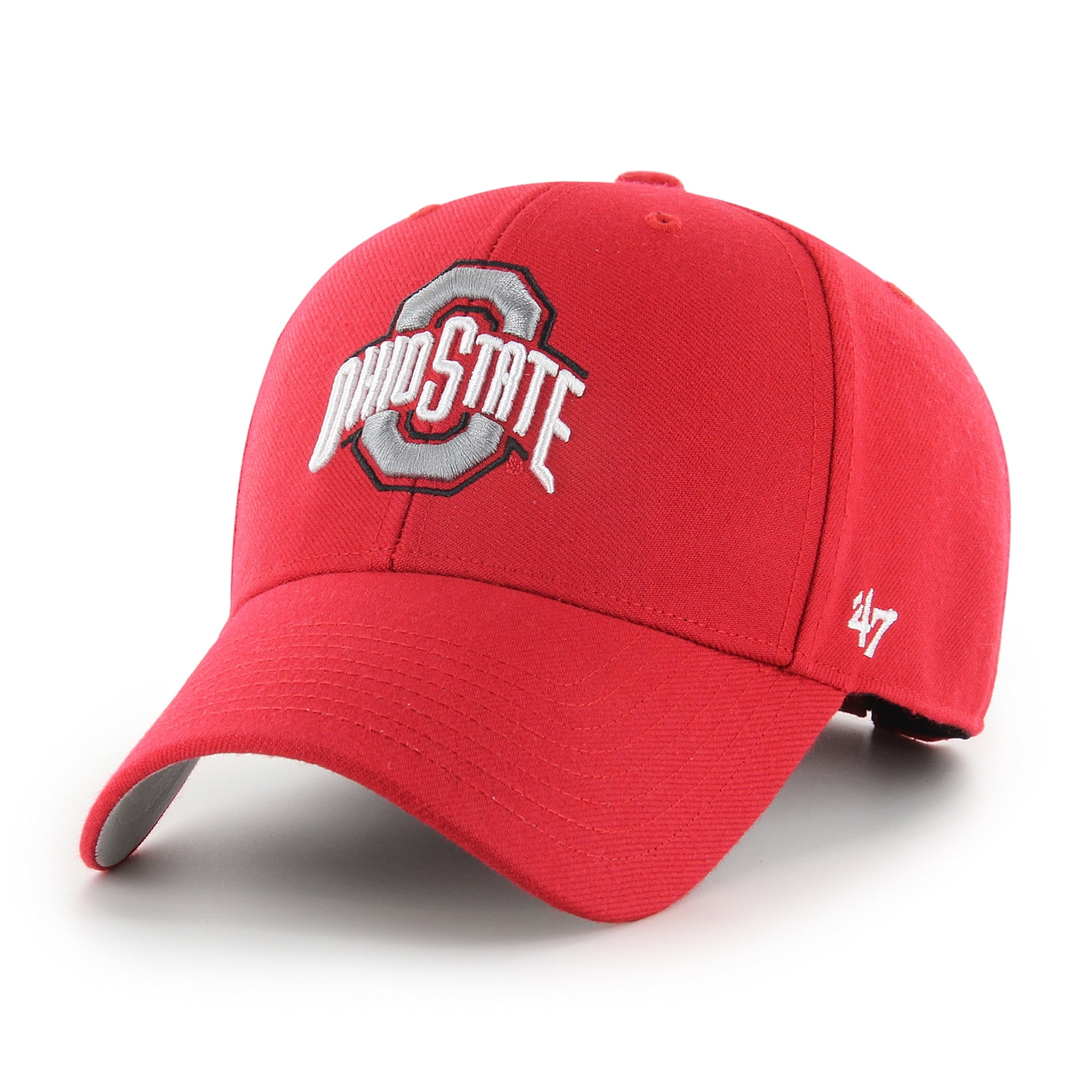 Men's-'47 Red Ohio State Buckeyes MVP Adjustable Hat - Walmart.com