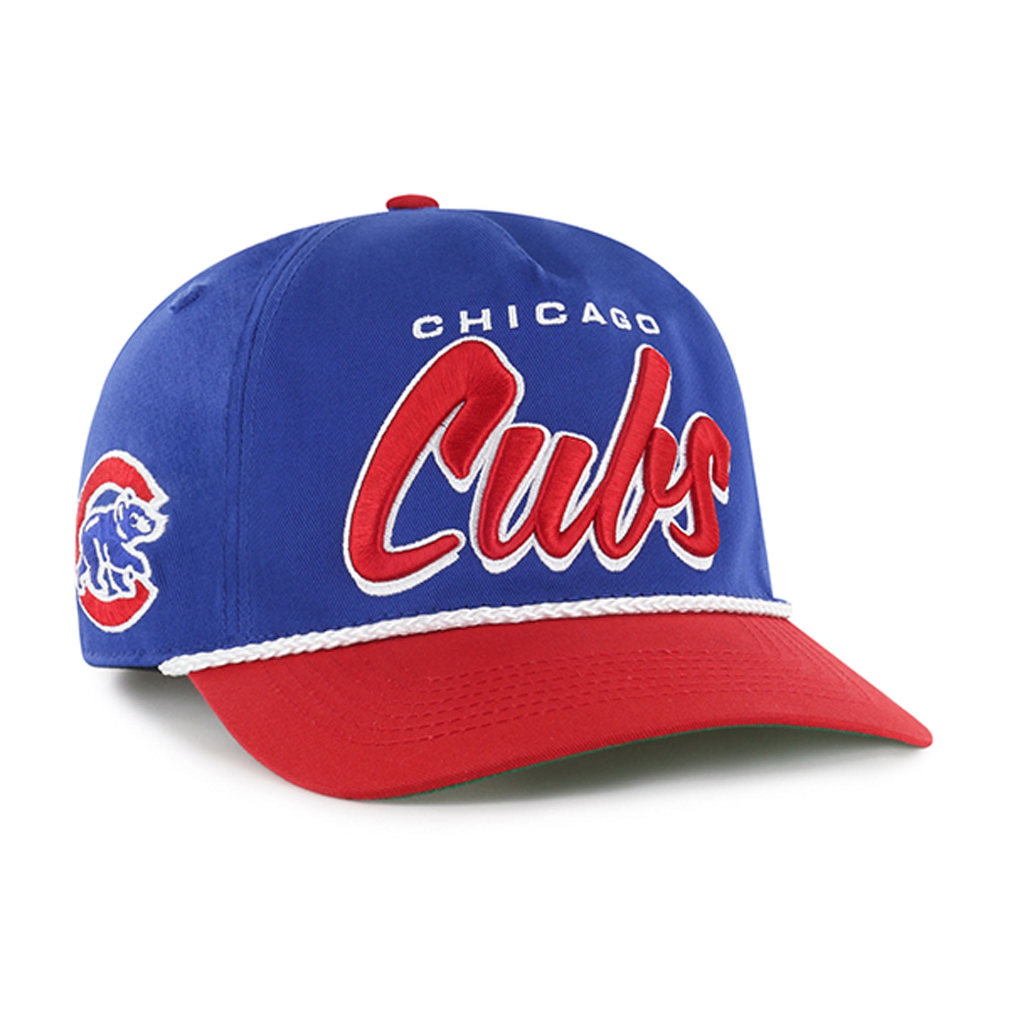 Men's '47 Royal Chicago Cubs Dropshadow Rope Hitch Adjustable Hat ...
