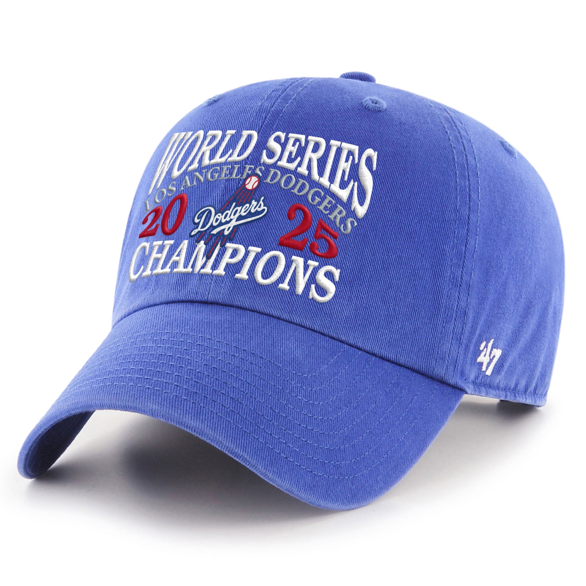 Men's '47 Royal Los Angeles Dodgers 2025 World Series Champions Clean ...