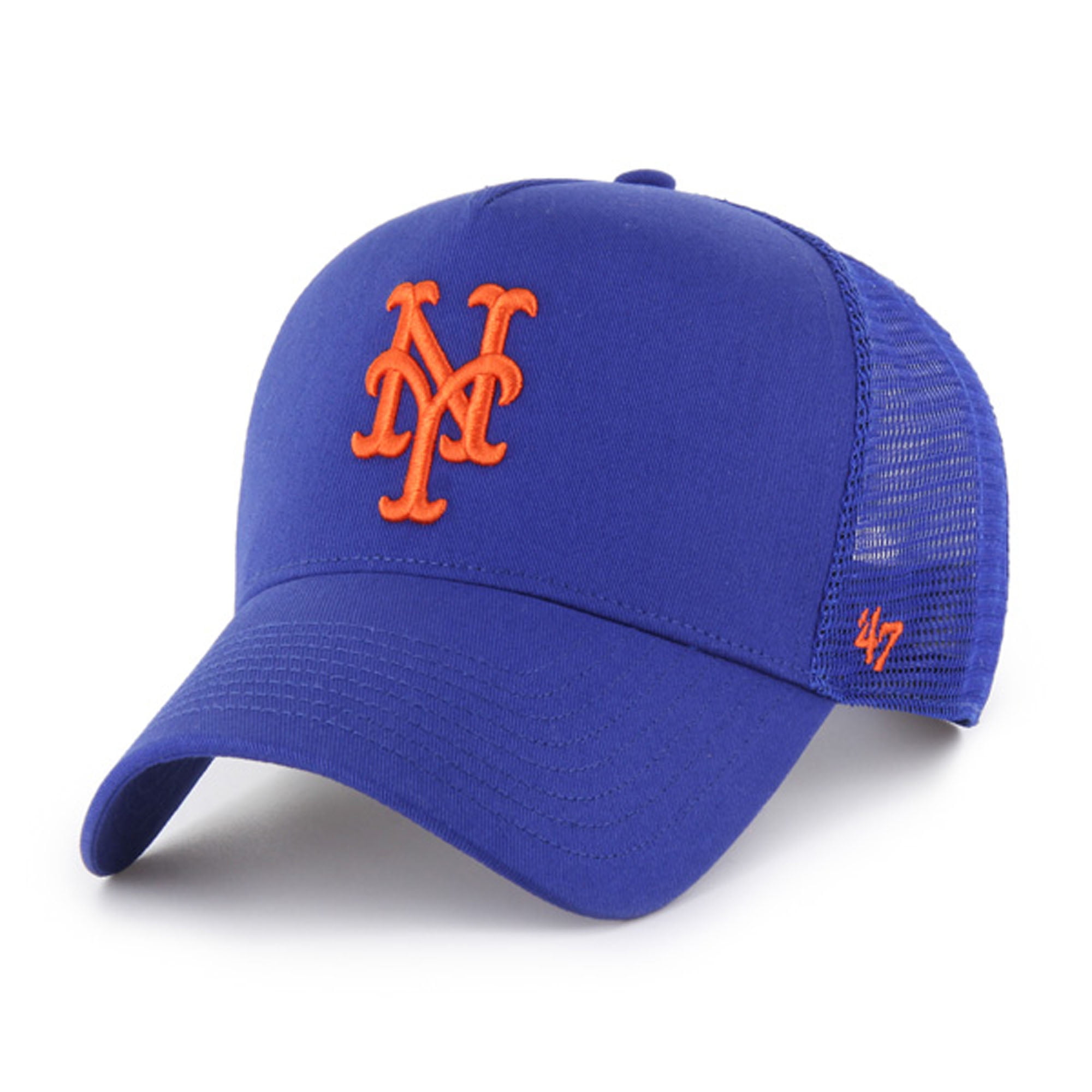 Men's '47 Royal New York Mets Ballpark Offside Adjustable Trucker Hat ...