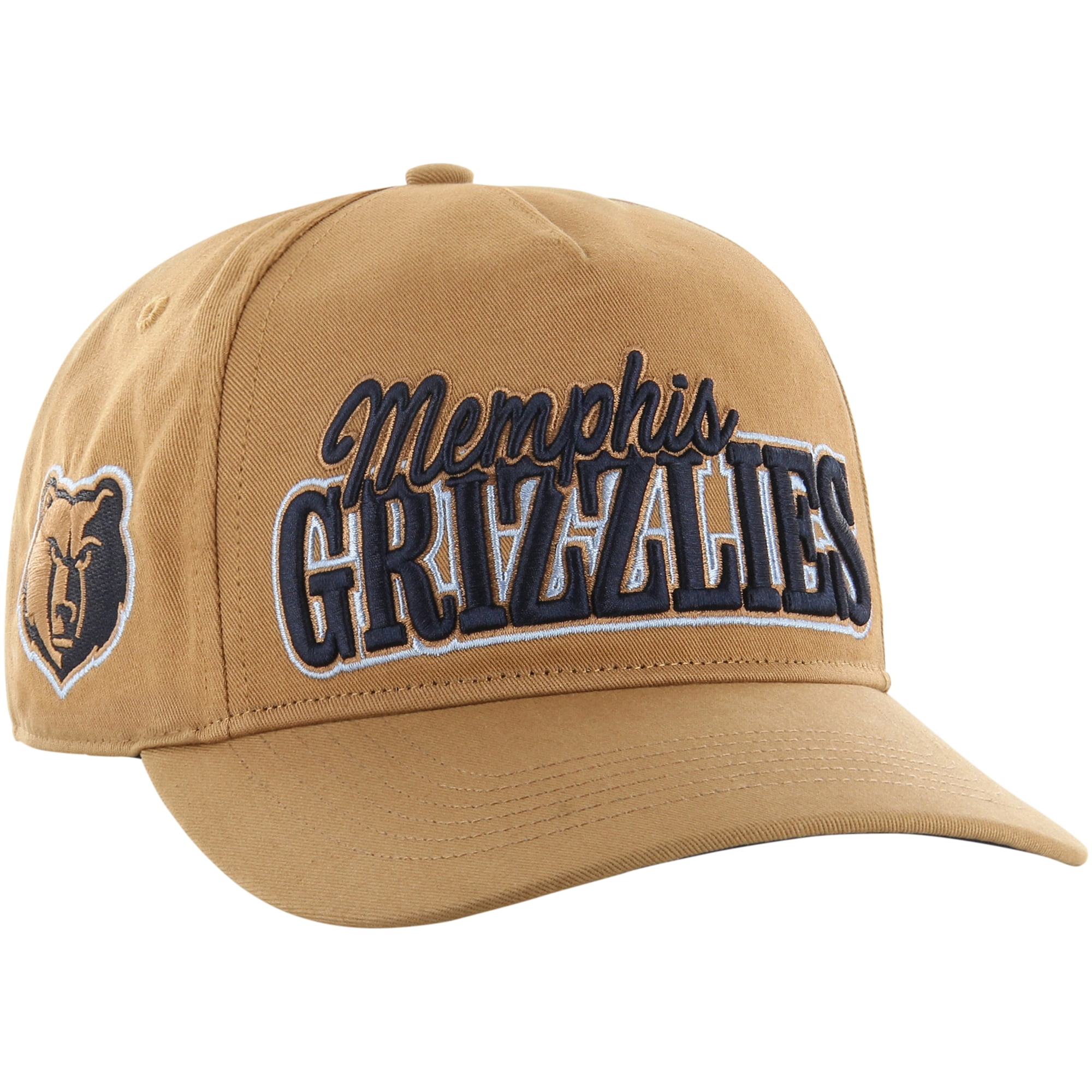 Men's '47 Tan Memphis Grizzlies Barnes Hitch Adjustable Hat - Walmart.com