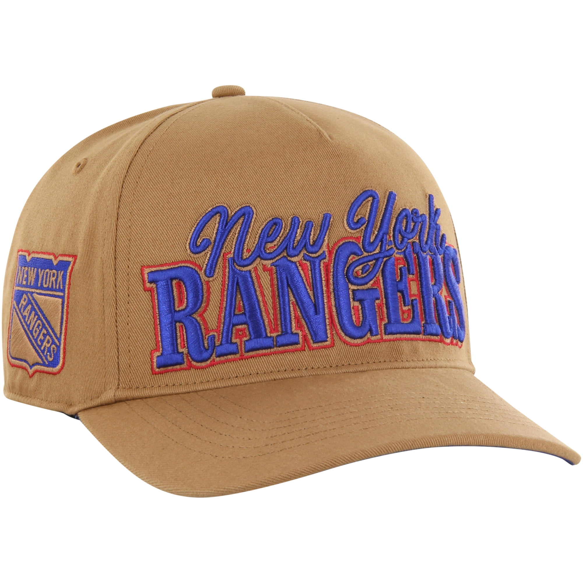 Men's '47 Tan New York Rangers Barnes Hitch Adjustable Hat - Walmart.com
