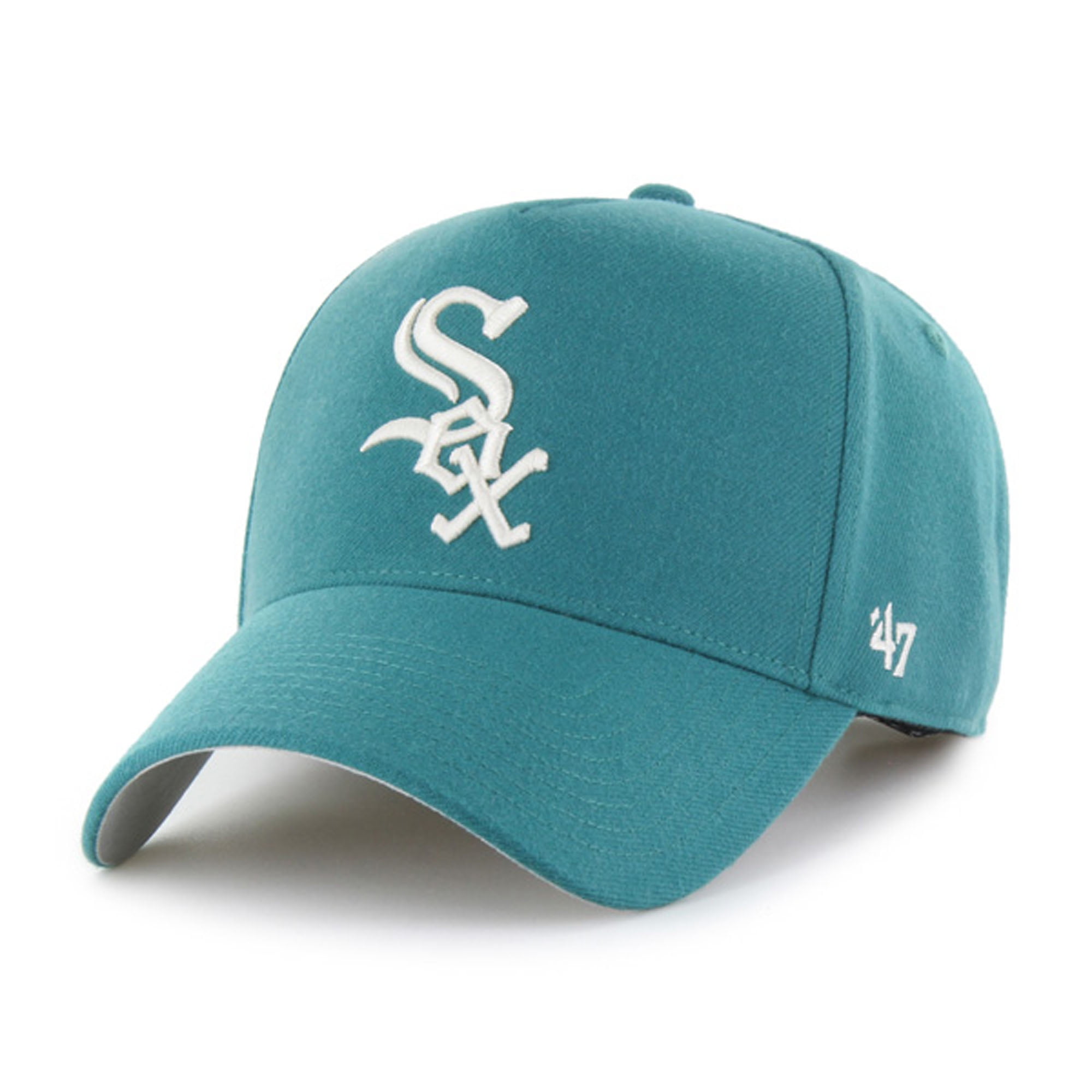 Men's-'47 Teal Chicago White Sox Ballpark Offside Adjustable Hat - Walmart.com