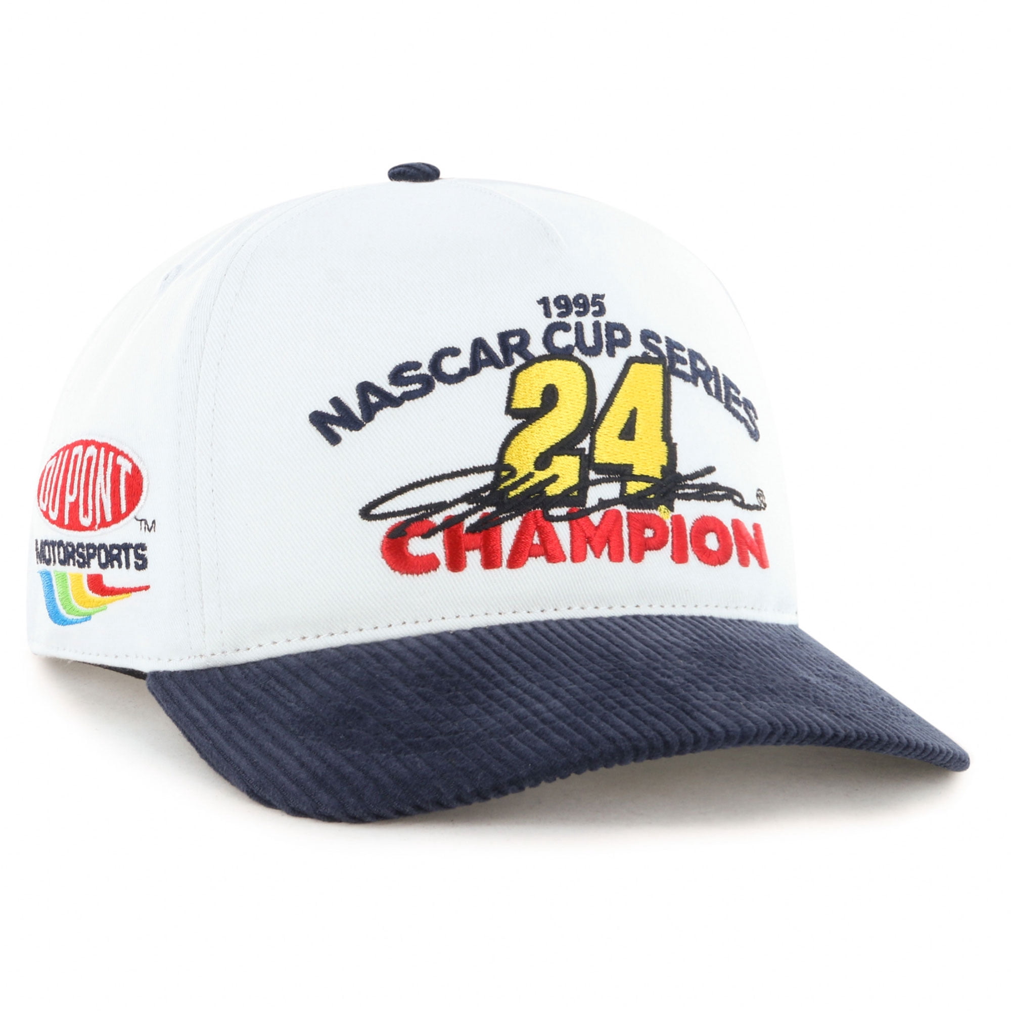Men's '47 White/Navy Jeff Gordon 1995 NASCAR Cup Series Champion ...