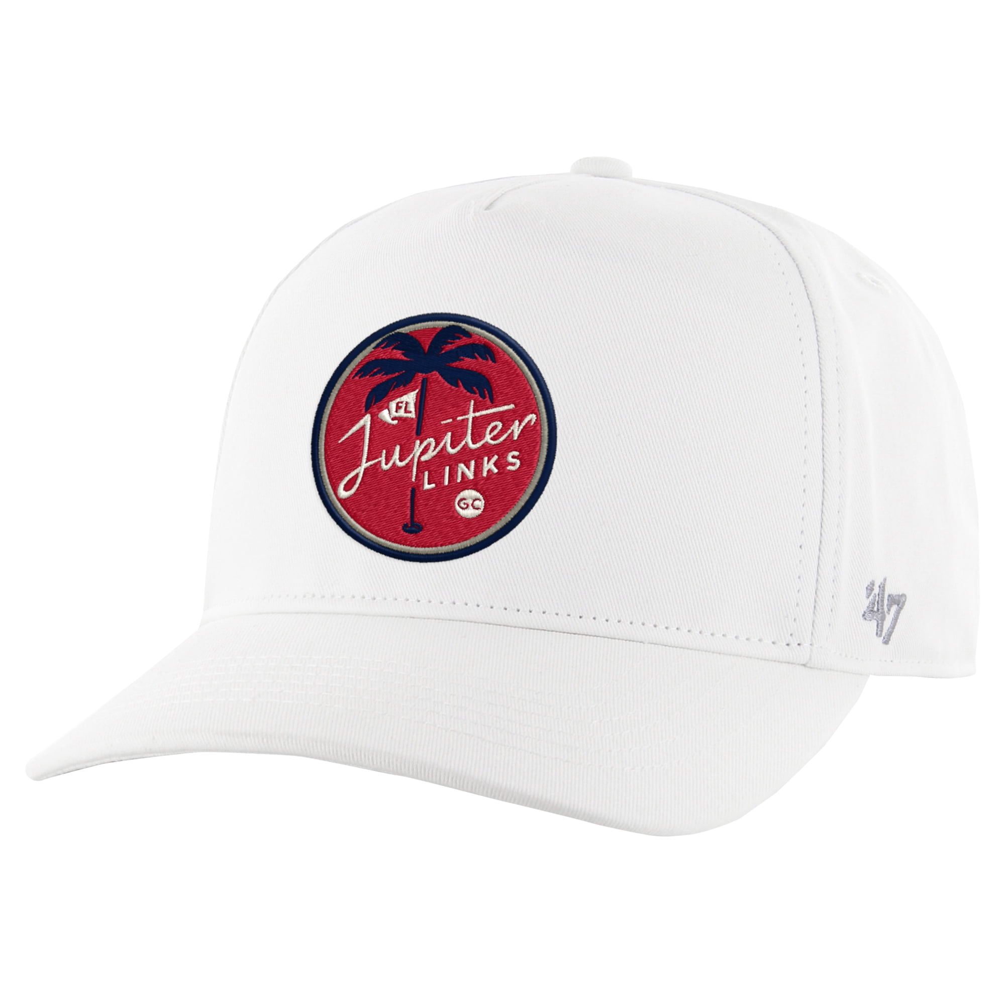 Men's '47 White TGL Jupiter Links Golf Club Hitch Adjustable Hat ...