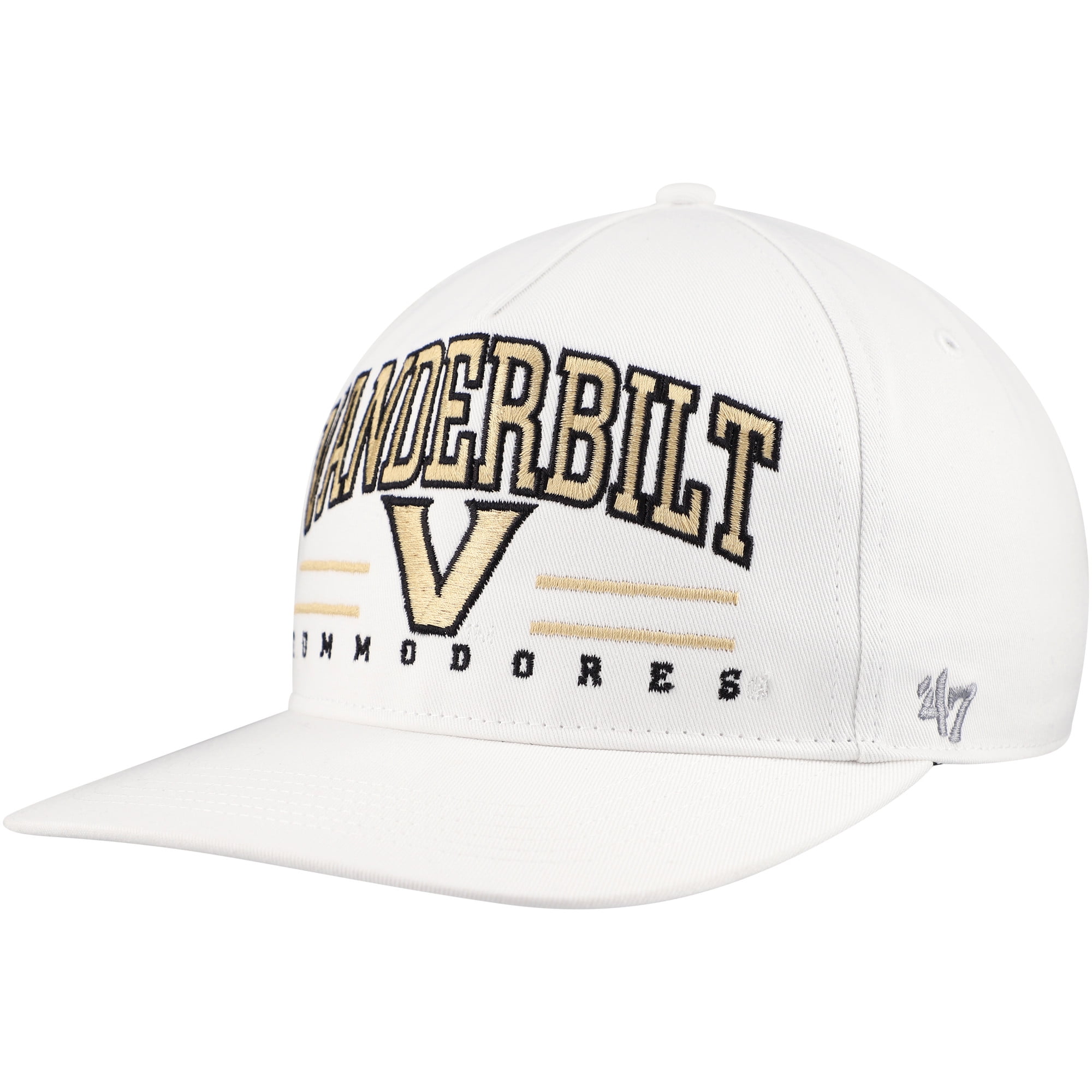 Men's '47 White Vanderbilt Commodores Roscoe Hitch Adjustable Hat ...