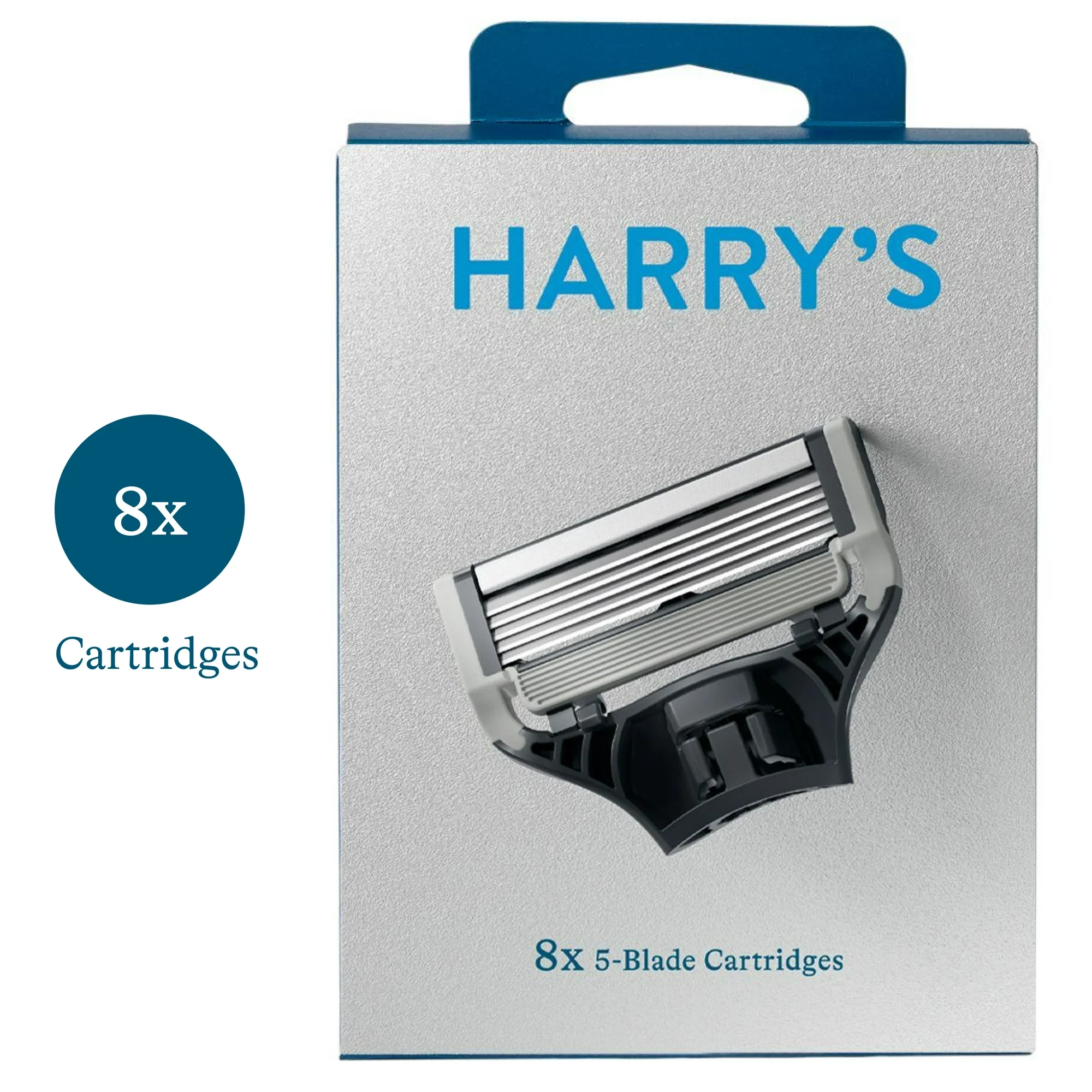 Men's 5-Blade Razor Blade Refills, 8 Count - Walmart.com