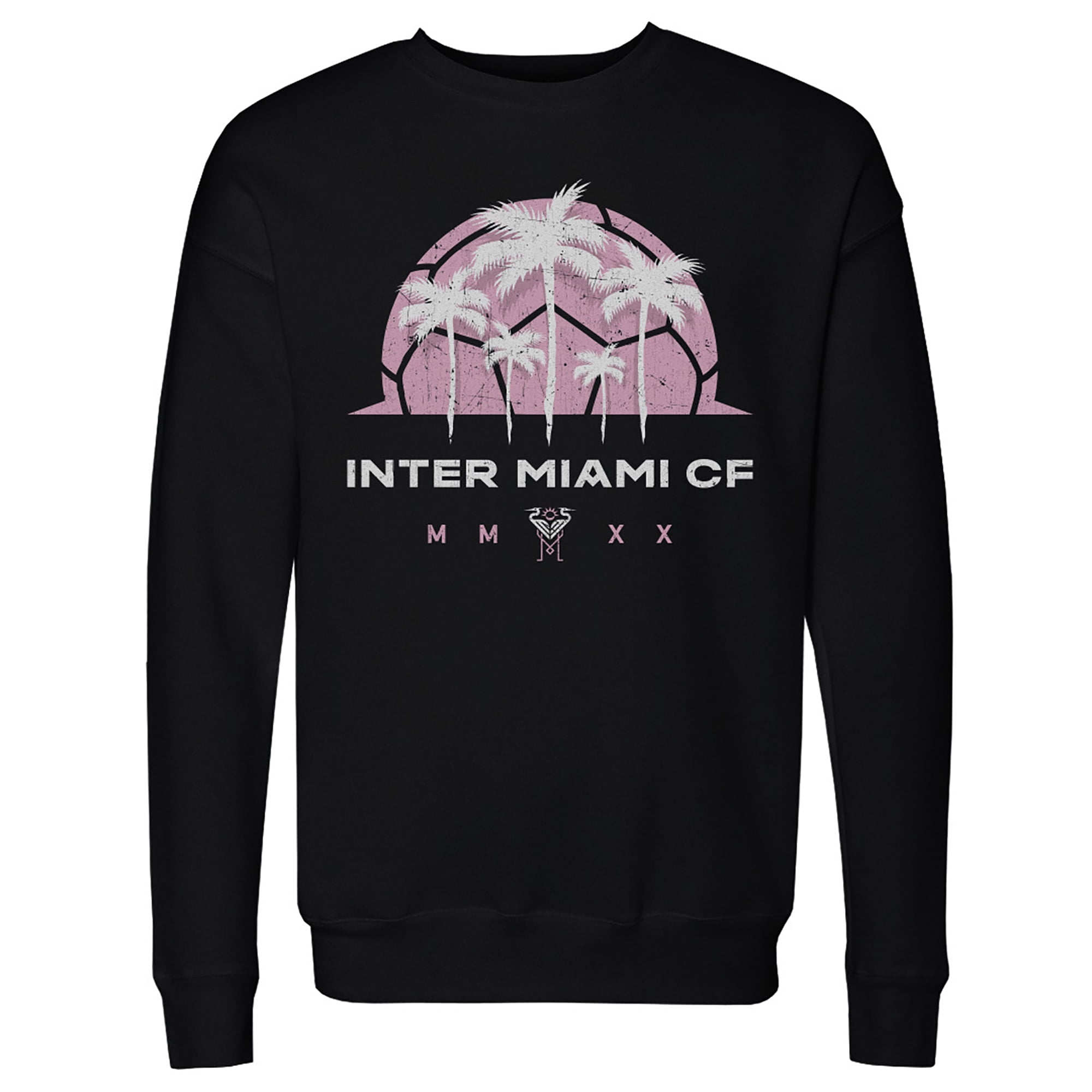 Men's 500 Level Black Inter Miami CF Palm Trees Wordmark Pullover ...