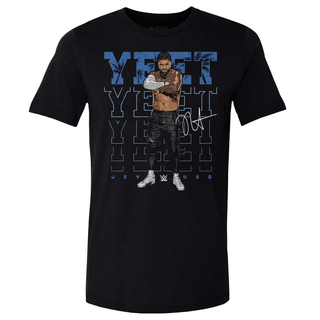 Men's 500 Level Black Jey Uso YEET T-Shirt - Walmart.com