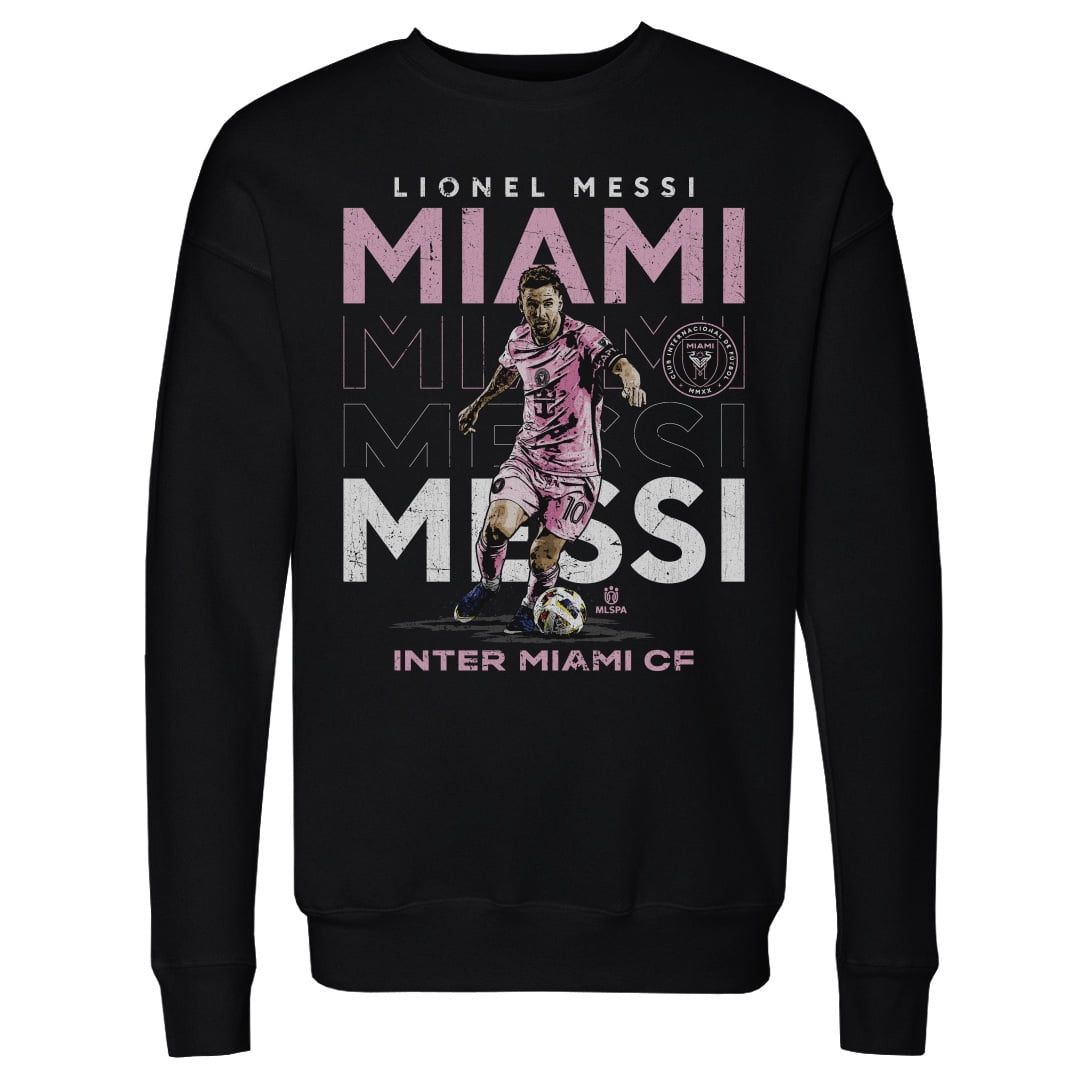 Men's 500 Level Lionel Messi Black Inter Miami CF Miami Pullover ...
