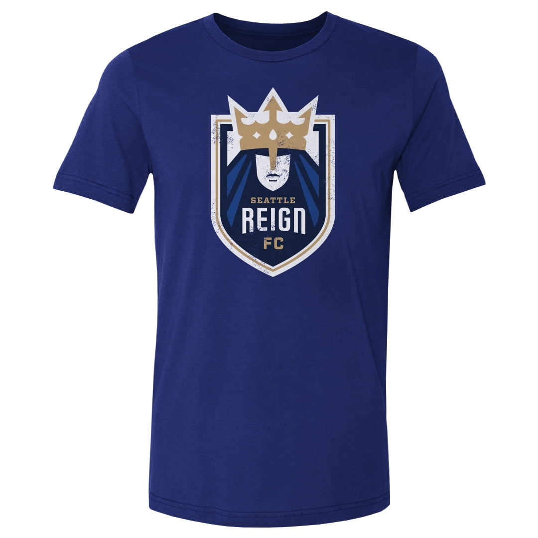 Men's 500 Level Royal Seattle Reign FC Vintage Primary Logo Graphic T ...