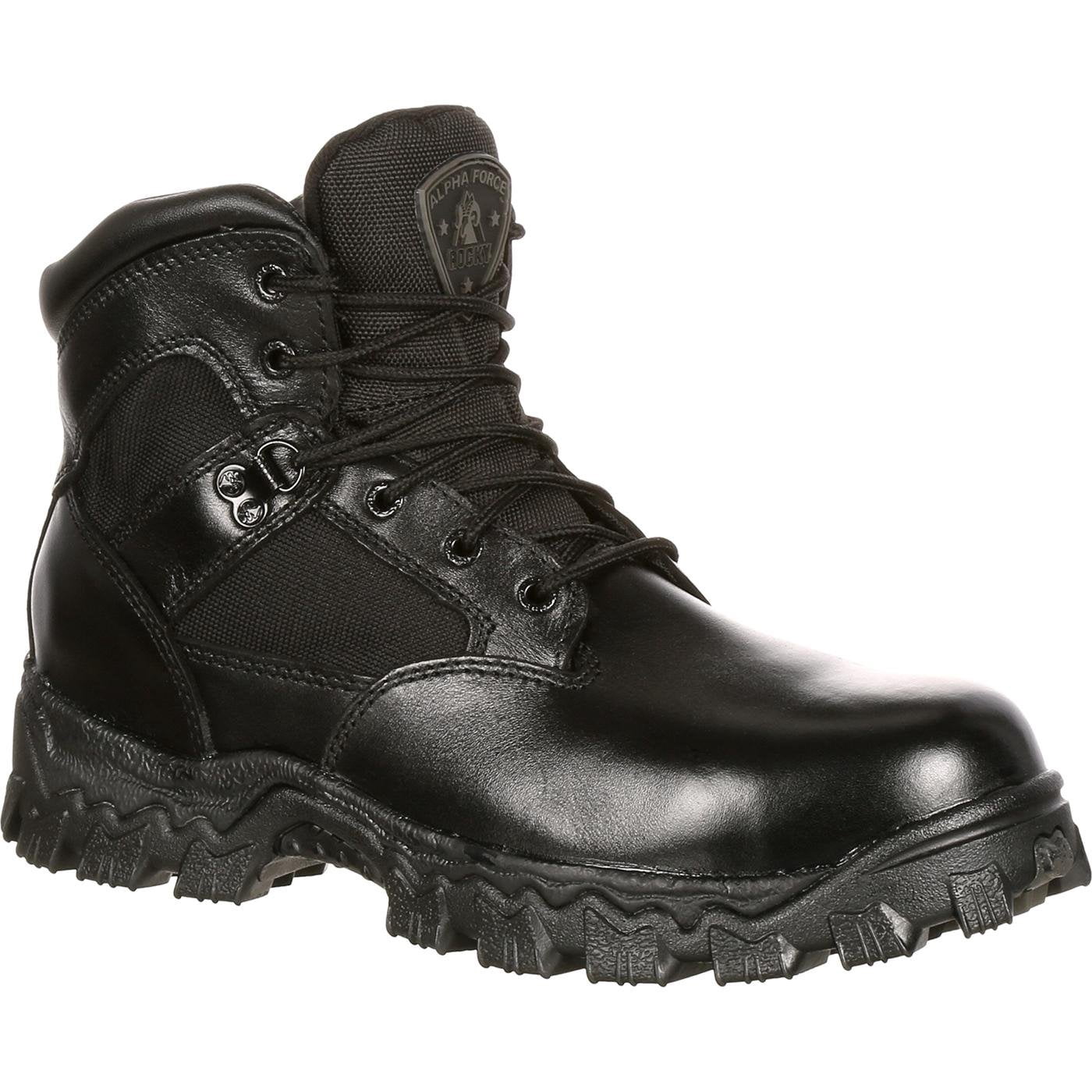 Rocky Men's AlphaForce 2167 Waterproof Public Service Boots - Walmart ...