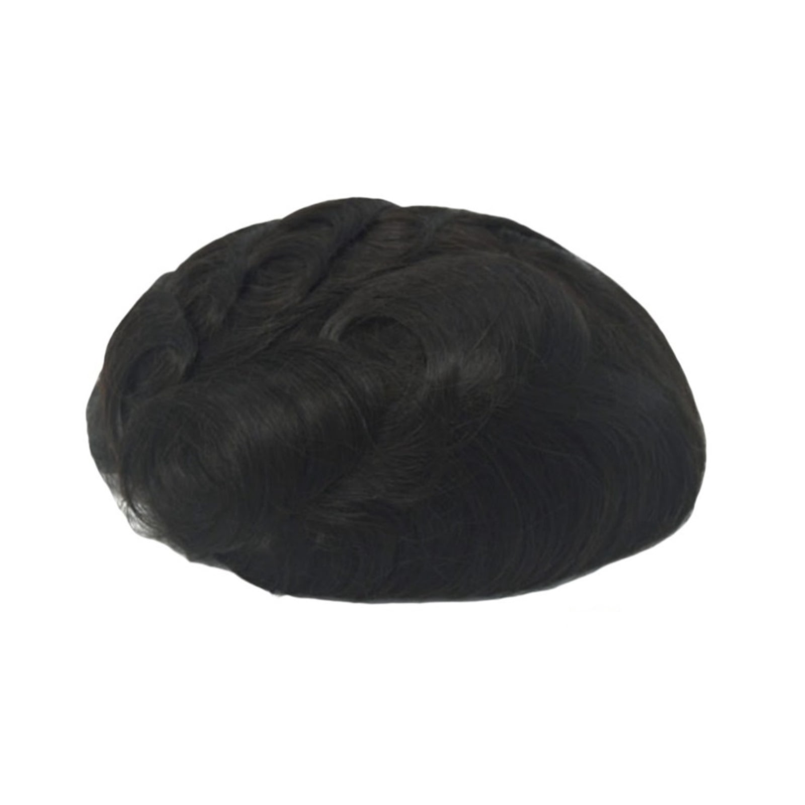 Men's 6-Inch Lace Front Toupee Wig Human Hair OCT Capillary Prosthesis ...