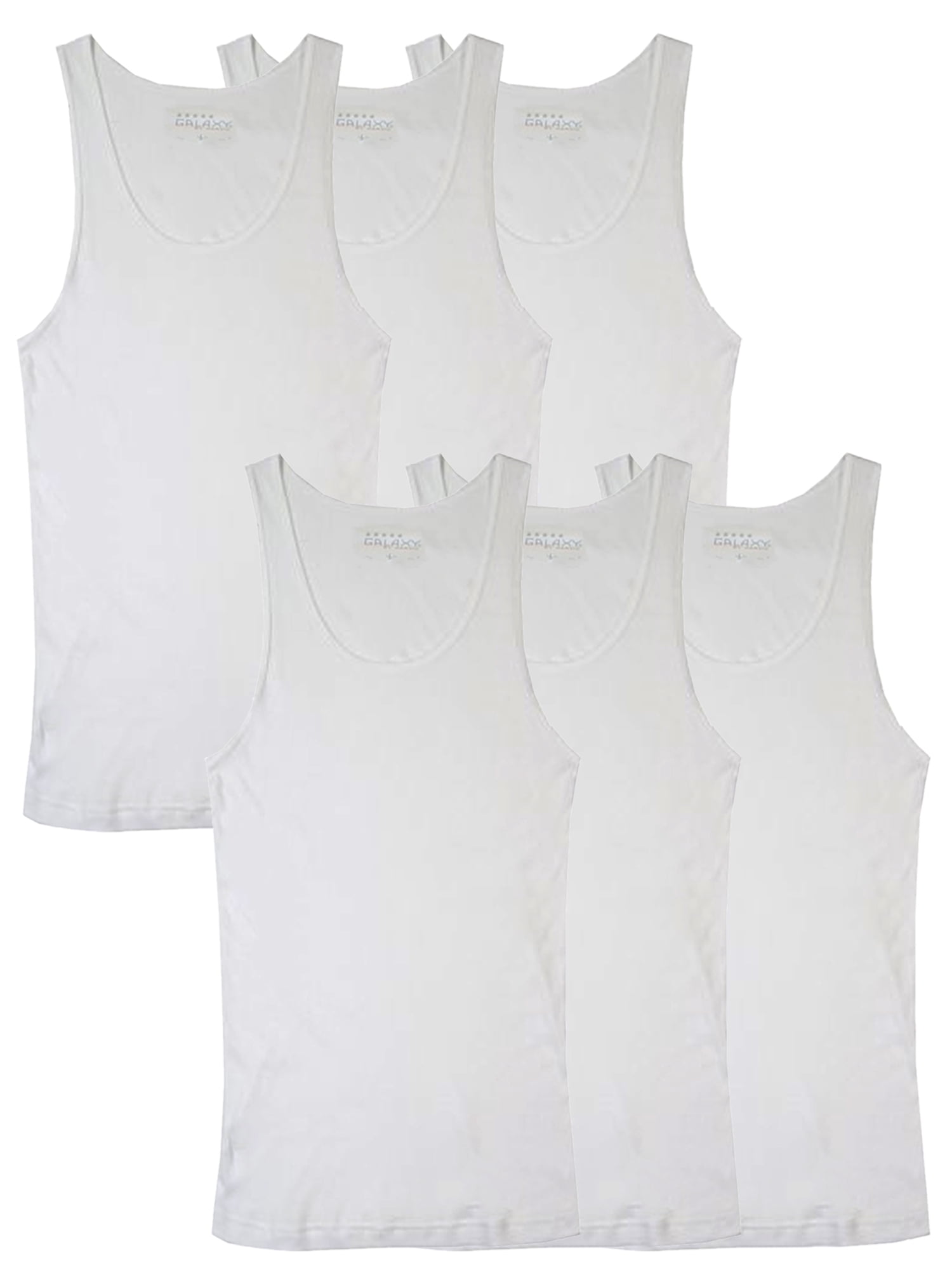 Men's 6-Pack Classic Stretch Tank Tops (Sizes, S-2XL) - Walmart.com