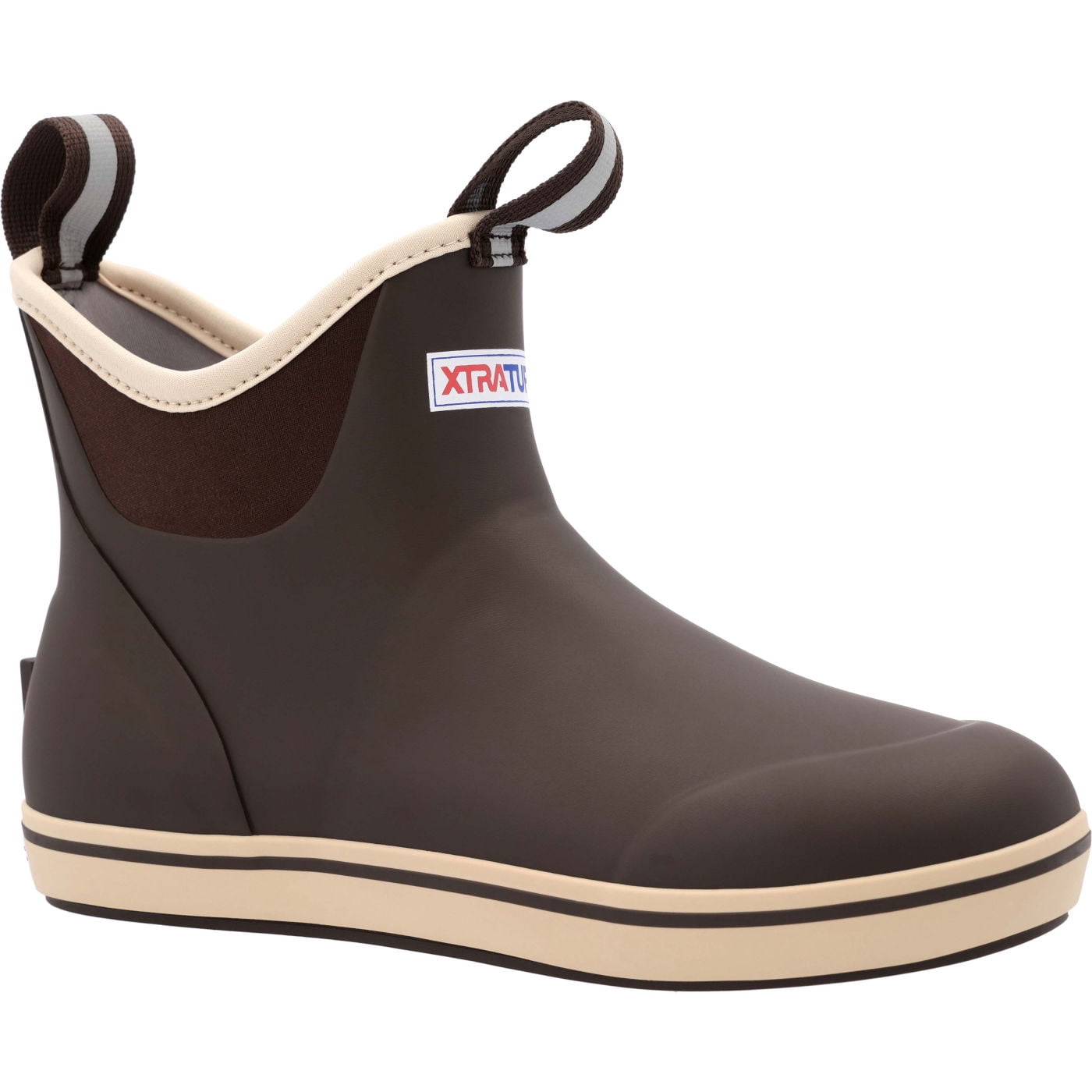 XTRATUF Men's Lightweight 6 in Ankle Deck Boot with Slip-Resistant ...