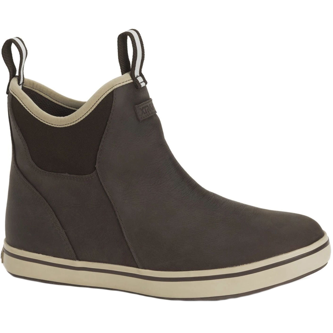 Men's 6 in Leather Ankle Deck Boot - Walmart.com