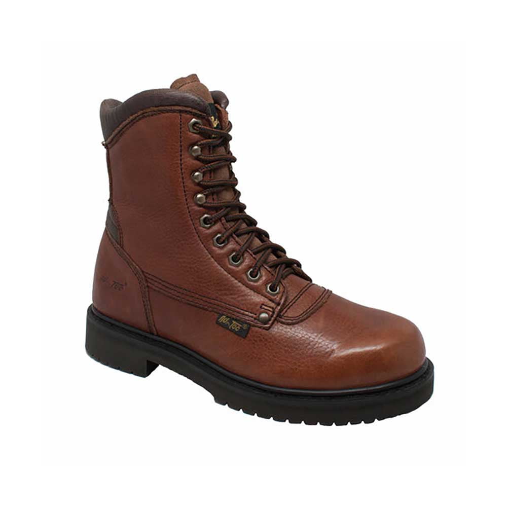 Men's 8" Work Boot Brown - Walmart.com
