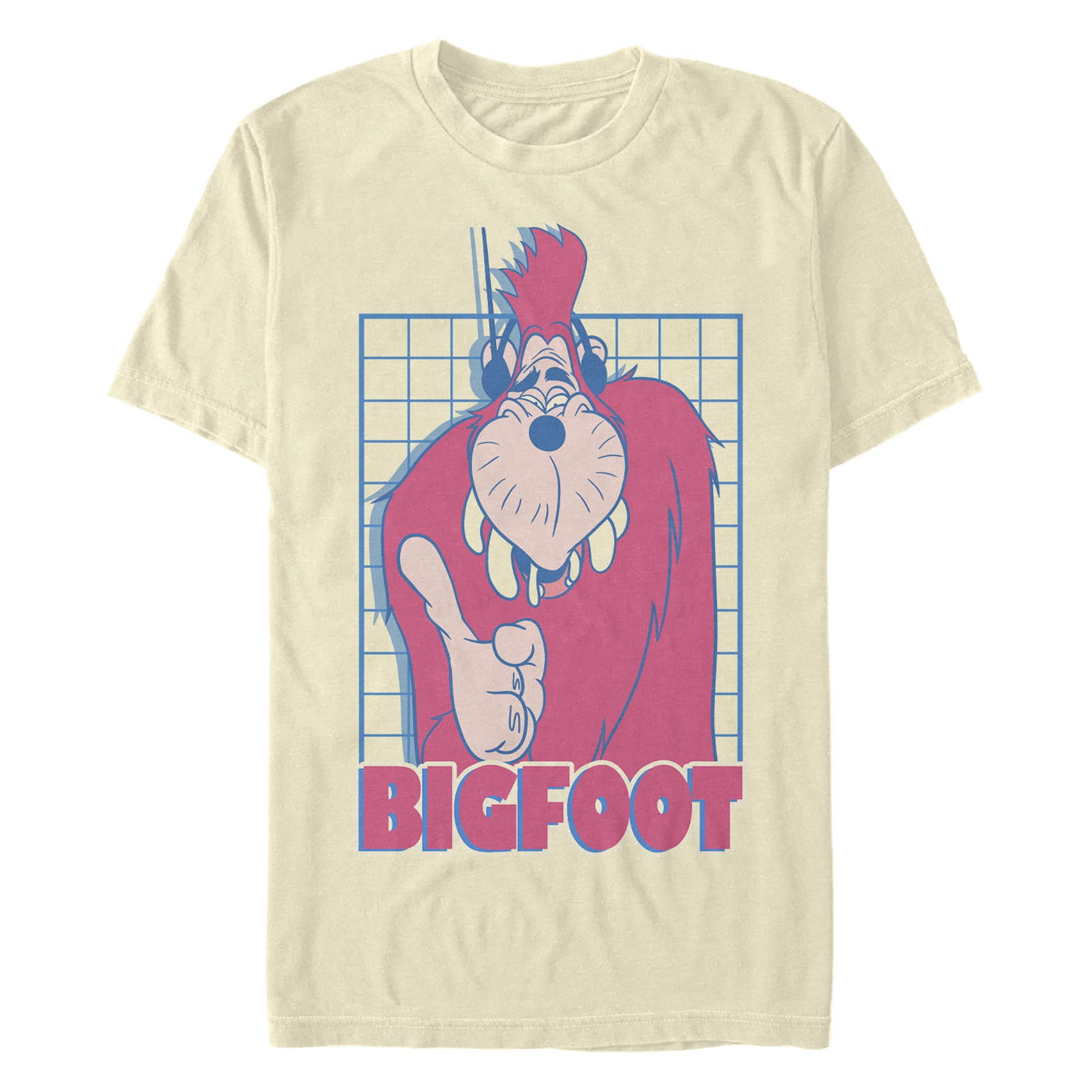 Men's A Goofy Movie Bigfoot Portrait Graphic T-Shirt - Walmart.com